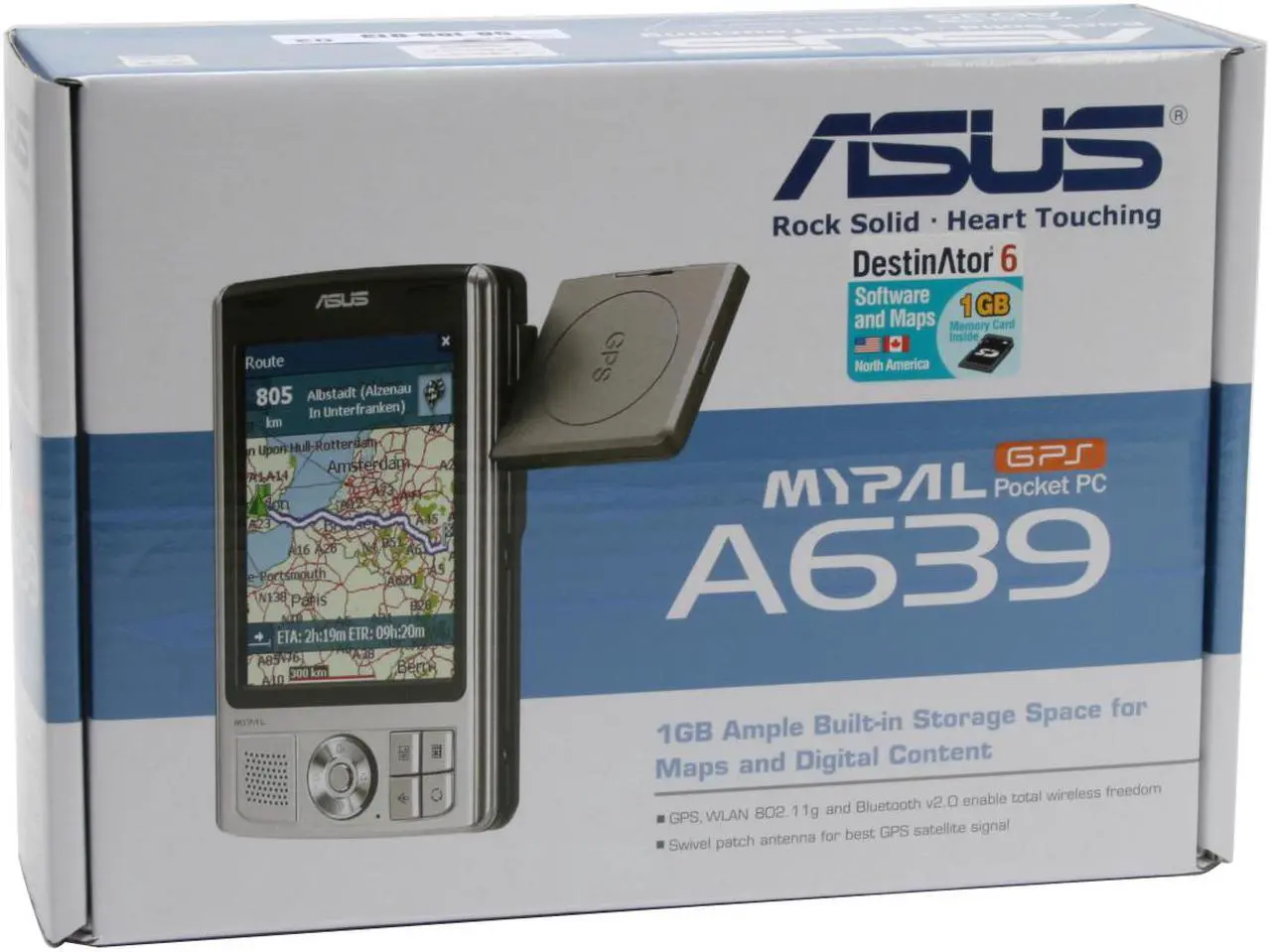 ASUS 3.5" PDA w/ Built-in GPS system - Newegg.com