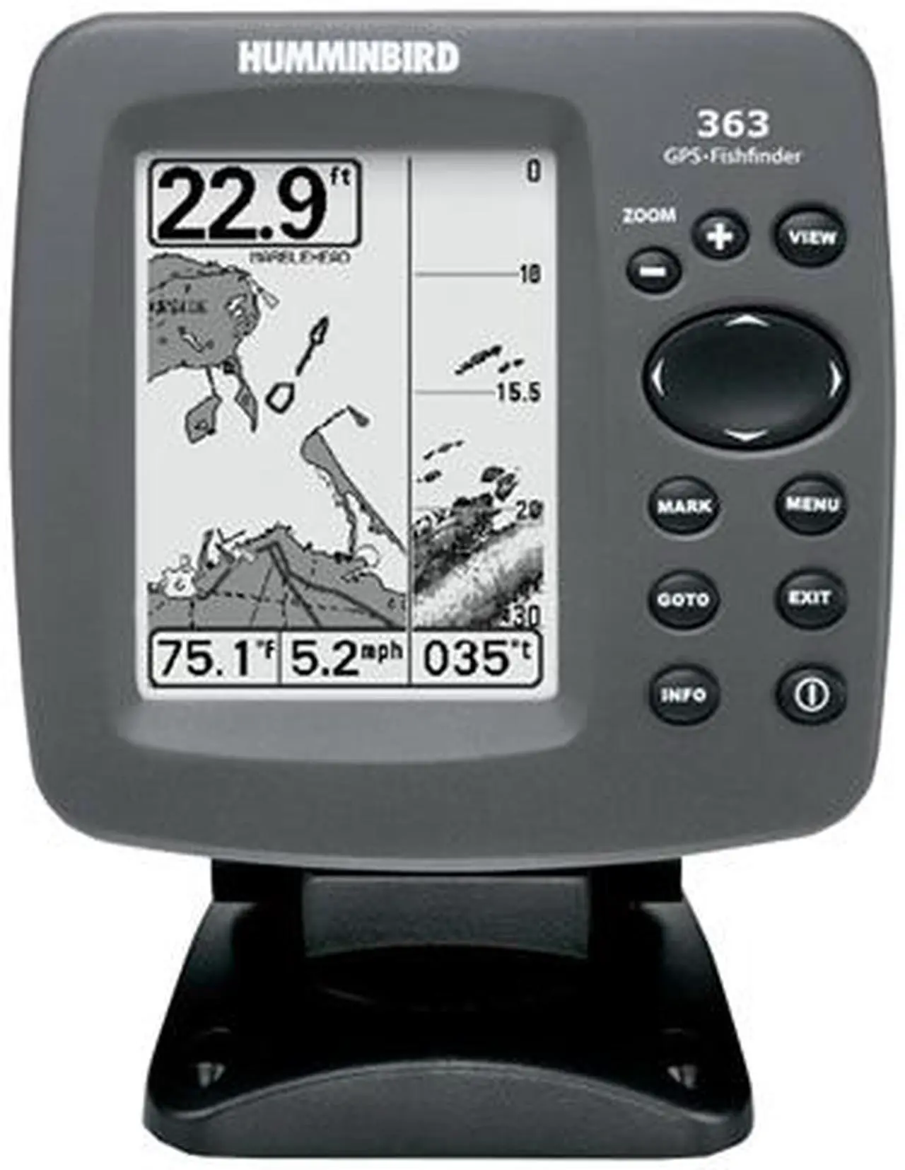 Humminbird 4.0" Fishfinder & GPS Navigation - Newegg.com