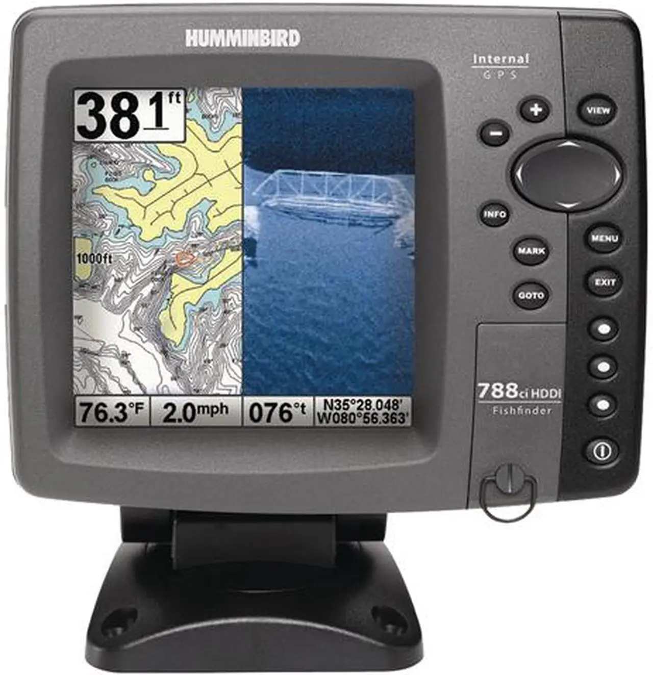 Humminbird 5.0" Fishfinder with Internal GPS - Newegg.com