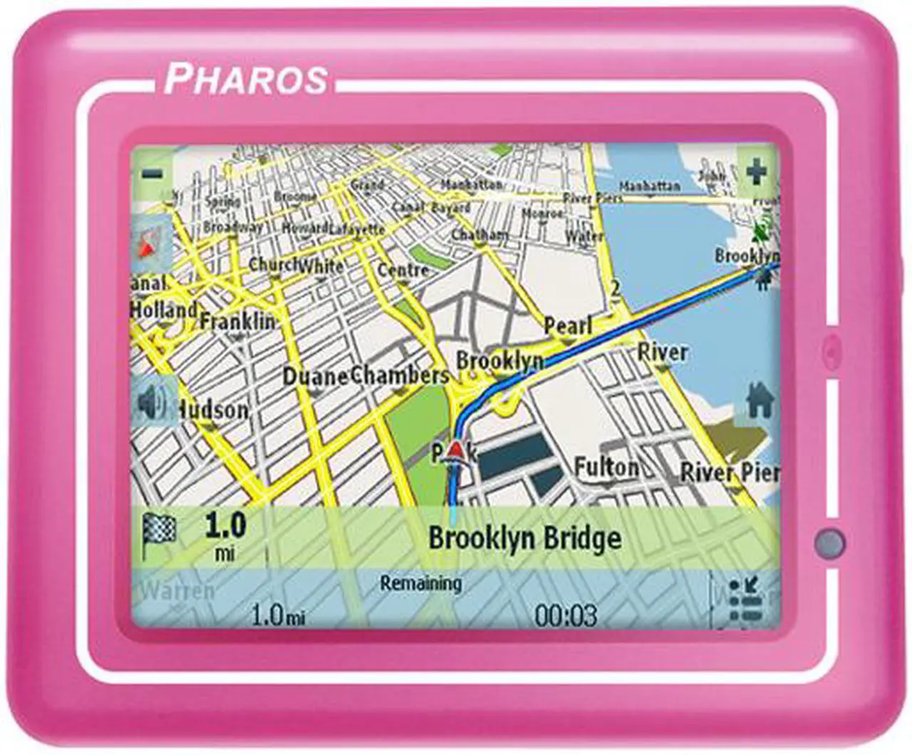 PHAROS 3.5" Portable Navigation System Pink - Newegg.com