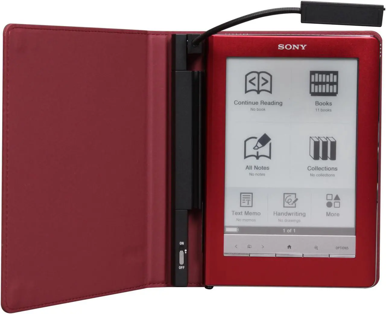 Sony eBook Reader Touch Edition Bundle (Red) PRS-600RC/V - Newegg.com