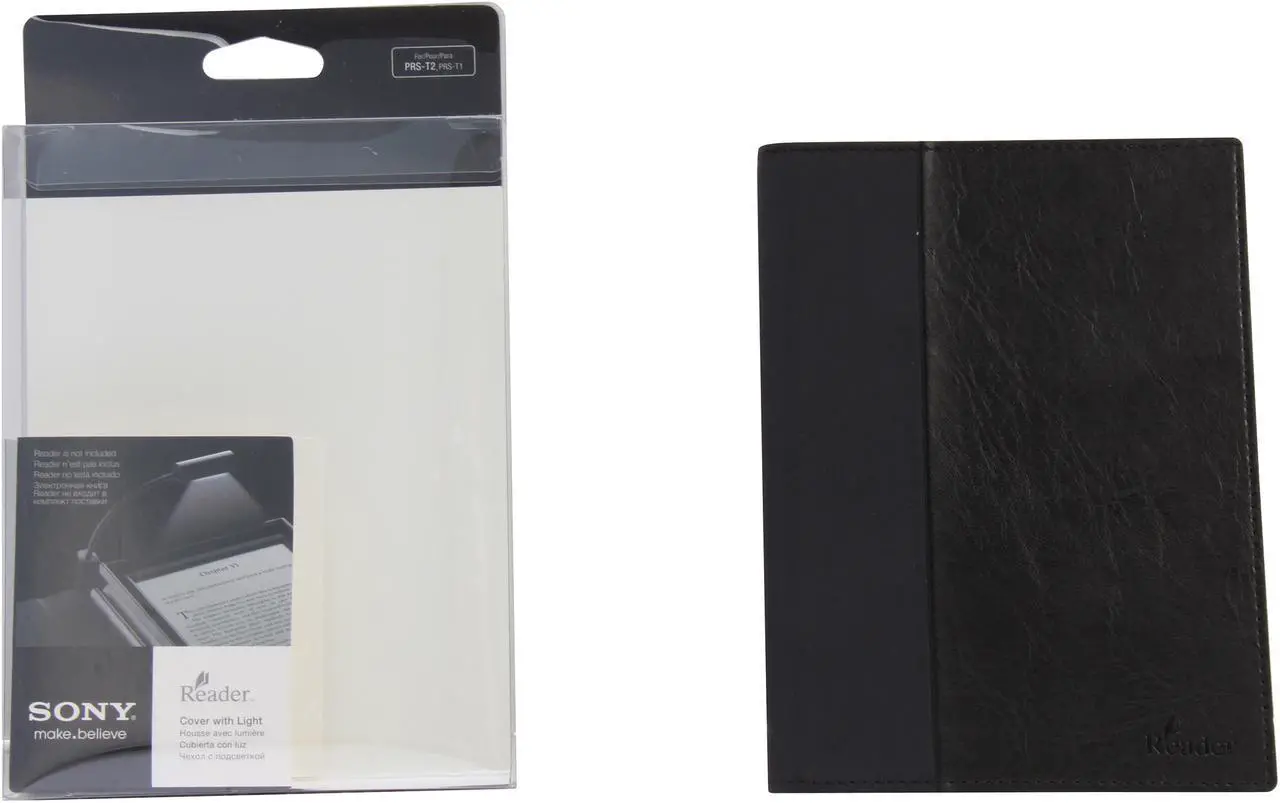 Sony Cover With Light For PRS-T2 Reader - Black - Newegg.com