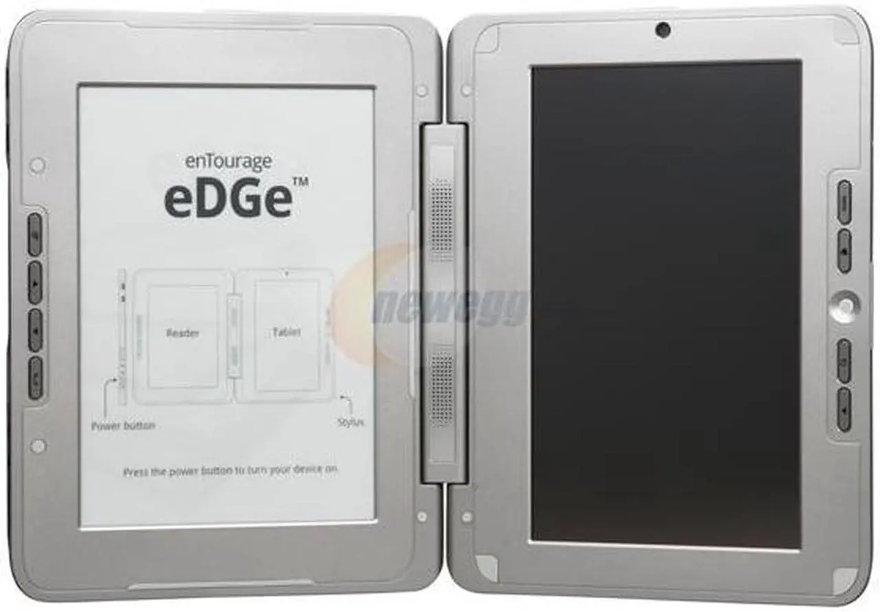 enTourage - eDGe 10.1" DualBook - Black - Newegg.com