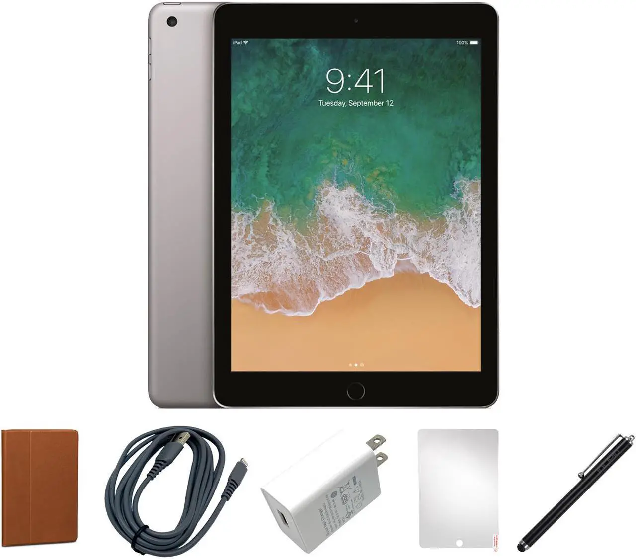 Refurbished: Refurbished Apple iPad 6th Generation Tablet, 32GB of Storage, 9-7-inch screen ...