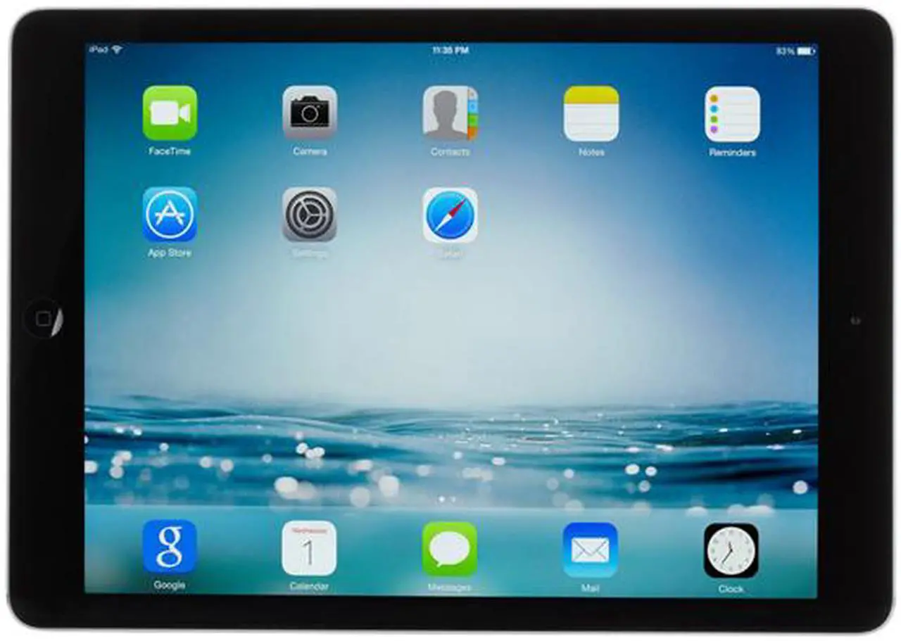 Apple iPad Air Apple A7 1GB Memory 32GB 9.7" Tablet (Wi-Fi + AT&T 4G ...