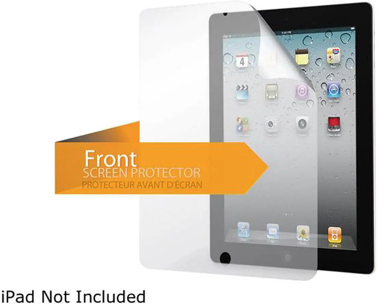 Griffin TotalGuard Matte GB03686 Screen Protector and Cleaning Cloth ...