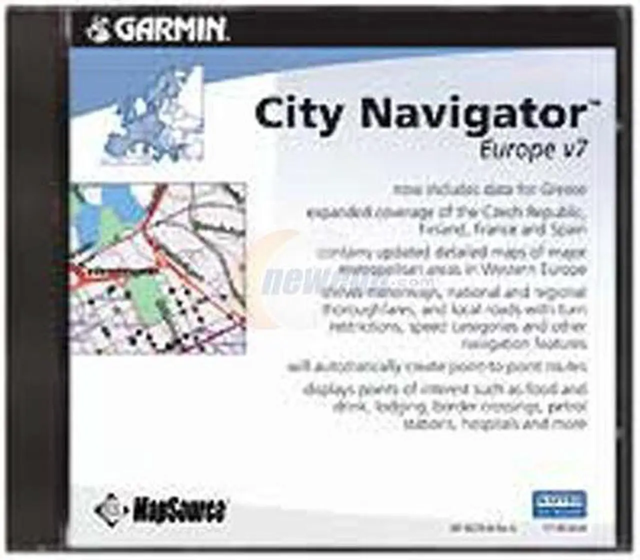 GARMIN MapSource City Navigator Europe - Newegg.com