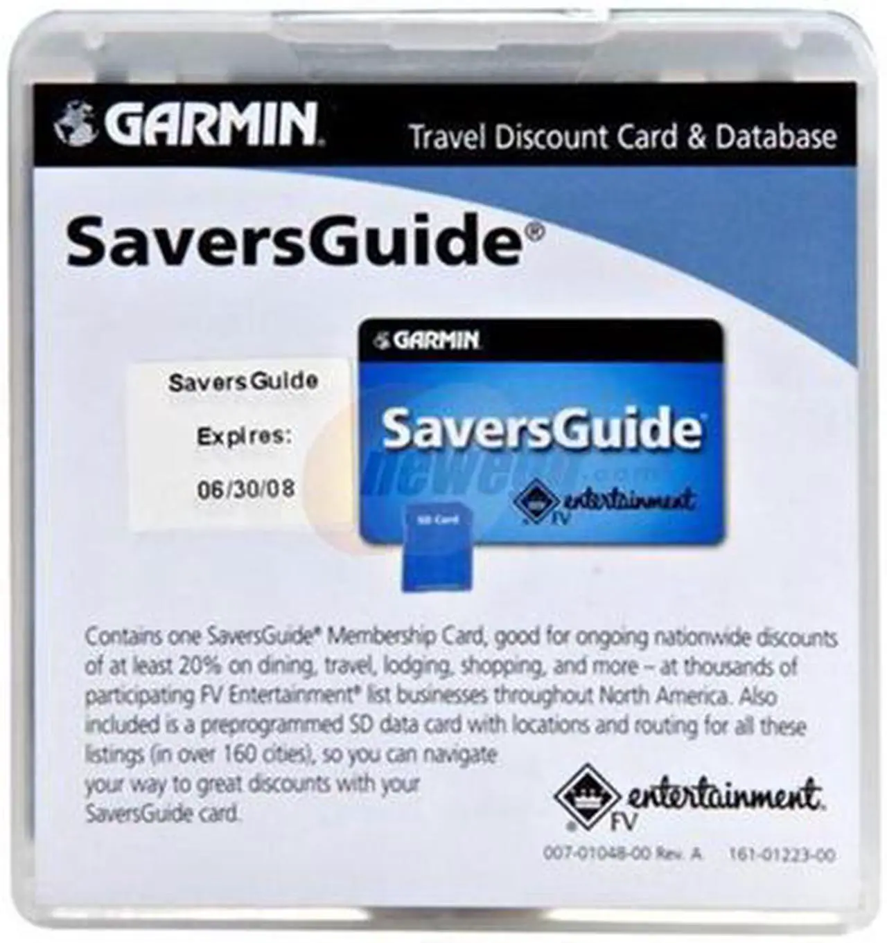 GARMIN Savers Guide Membership Card and SD Card - Newegg.com