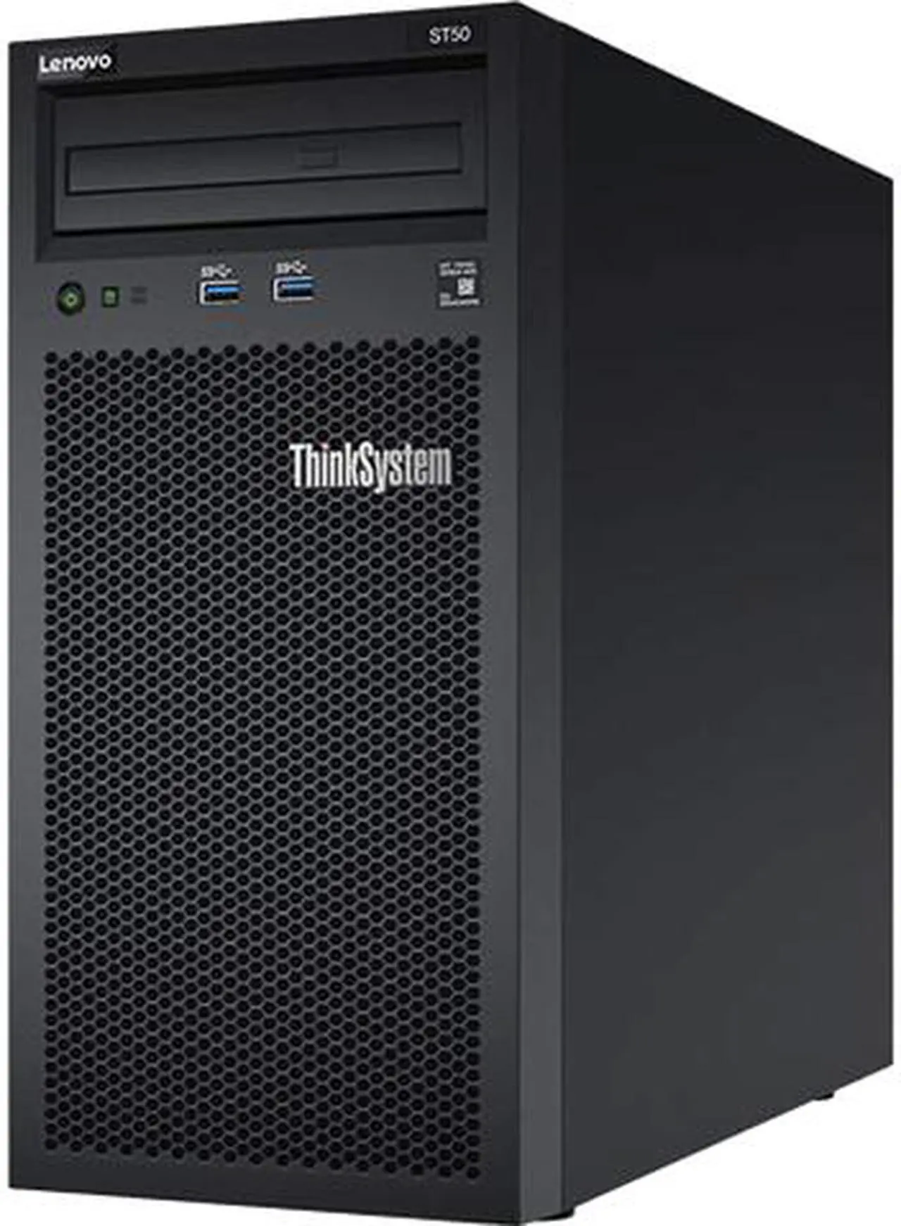 Lenovo ThinkSystem ST50 Tower Server System Intel Xeon E 8GB DDR4 2666 ...