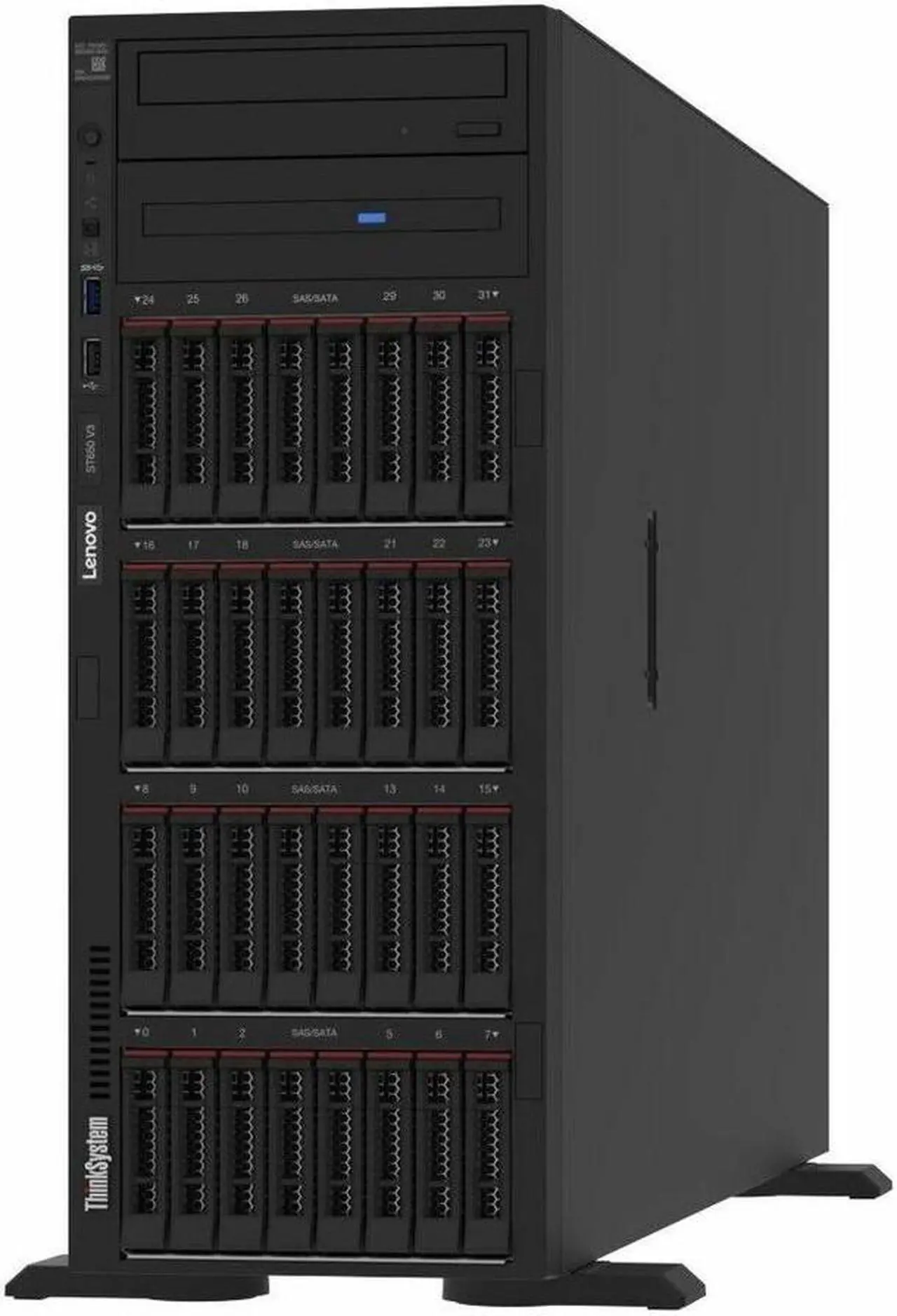 Lenovo ThinkSystem ST650 V3 4U Tower Server - 1x Intel Xeon Silver ...