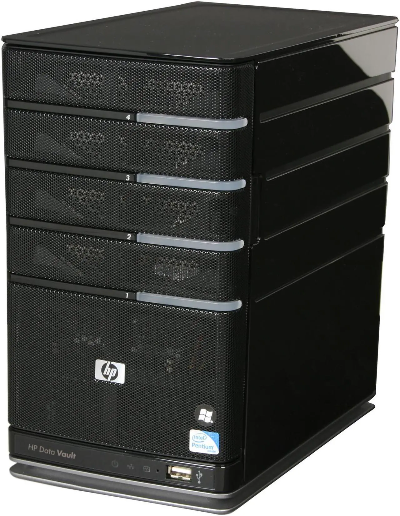 Open Box: HP StorageWorks X510 Tower Data Vault Intel Pentium E5200 2.5 ...