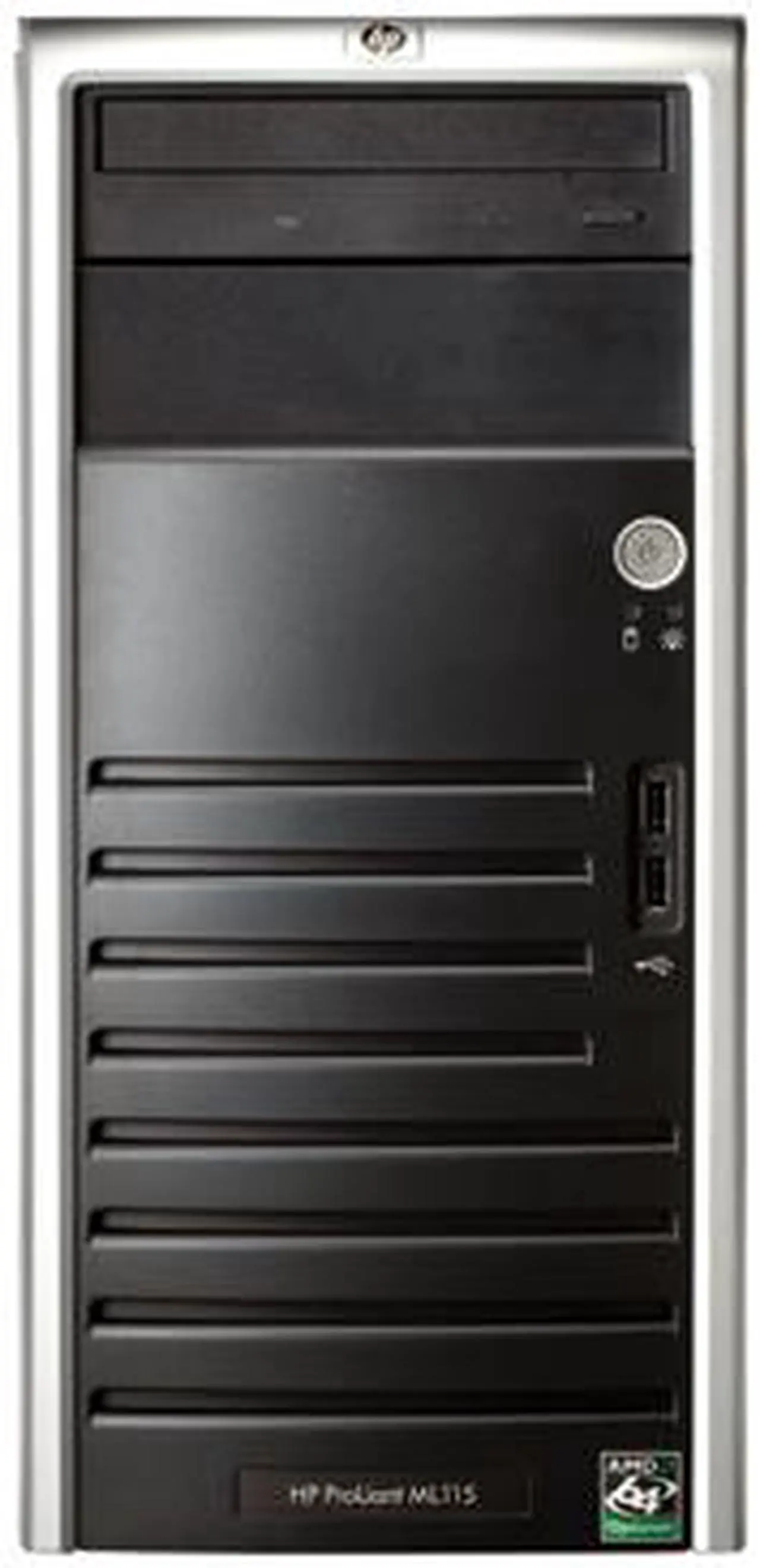 HP ProLiant ML115 G5 Tower AMD Opteron 1354 2.2 GHz 1G DDR2 250GB HDD Special Tower Server ...