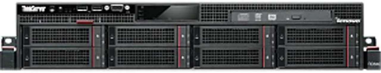 Lenovo ThinkServer RD640 Rack Server System Intel Xeon E5-2620 v2 2 ...