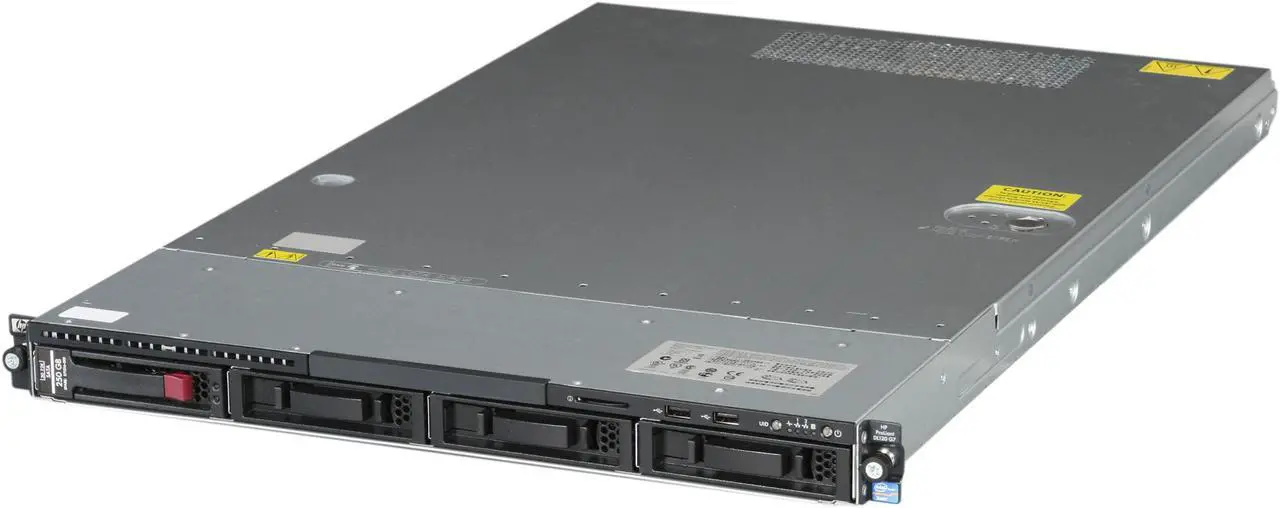 HP ProLiant DL120 G7 Rack Server System Intel Xeon E3-1220 3.1GHz 4C/4T ...