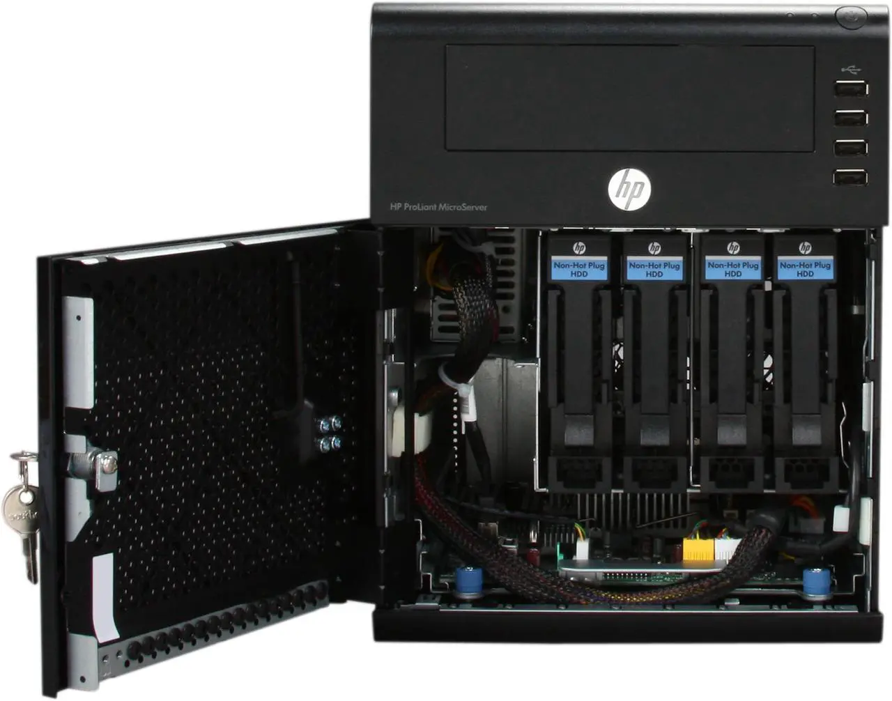 HP ProLiant N40L MicroServer Server System AMD Turion II NEO N40L 1 ...