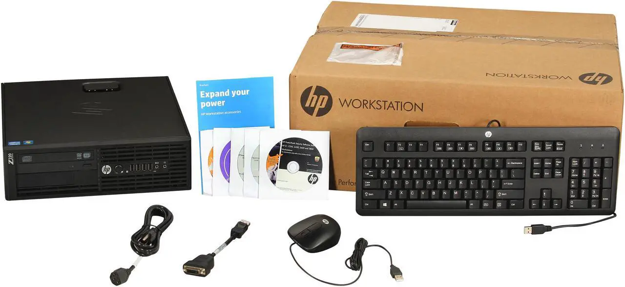 HP Z220 Workstation Small Form Factor Server System Intel Core i3-3220 ...