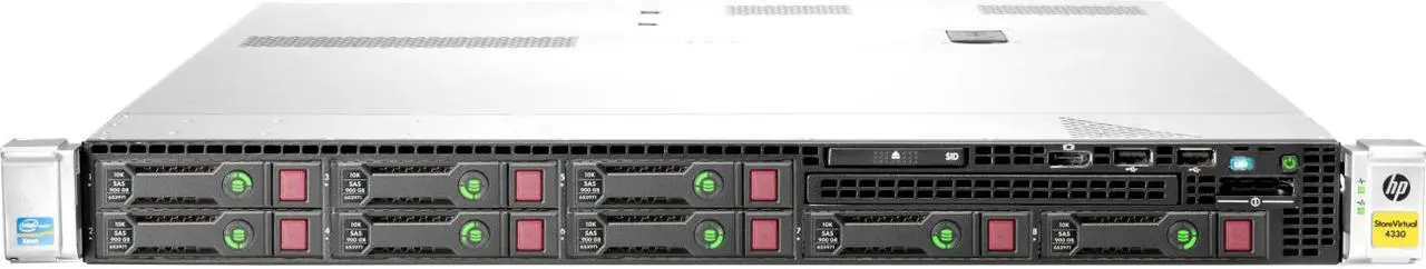 HP SAN Server Storevirtual 4330 900GB SAS Storage Intel Xeon 32GB ...