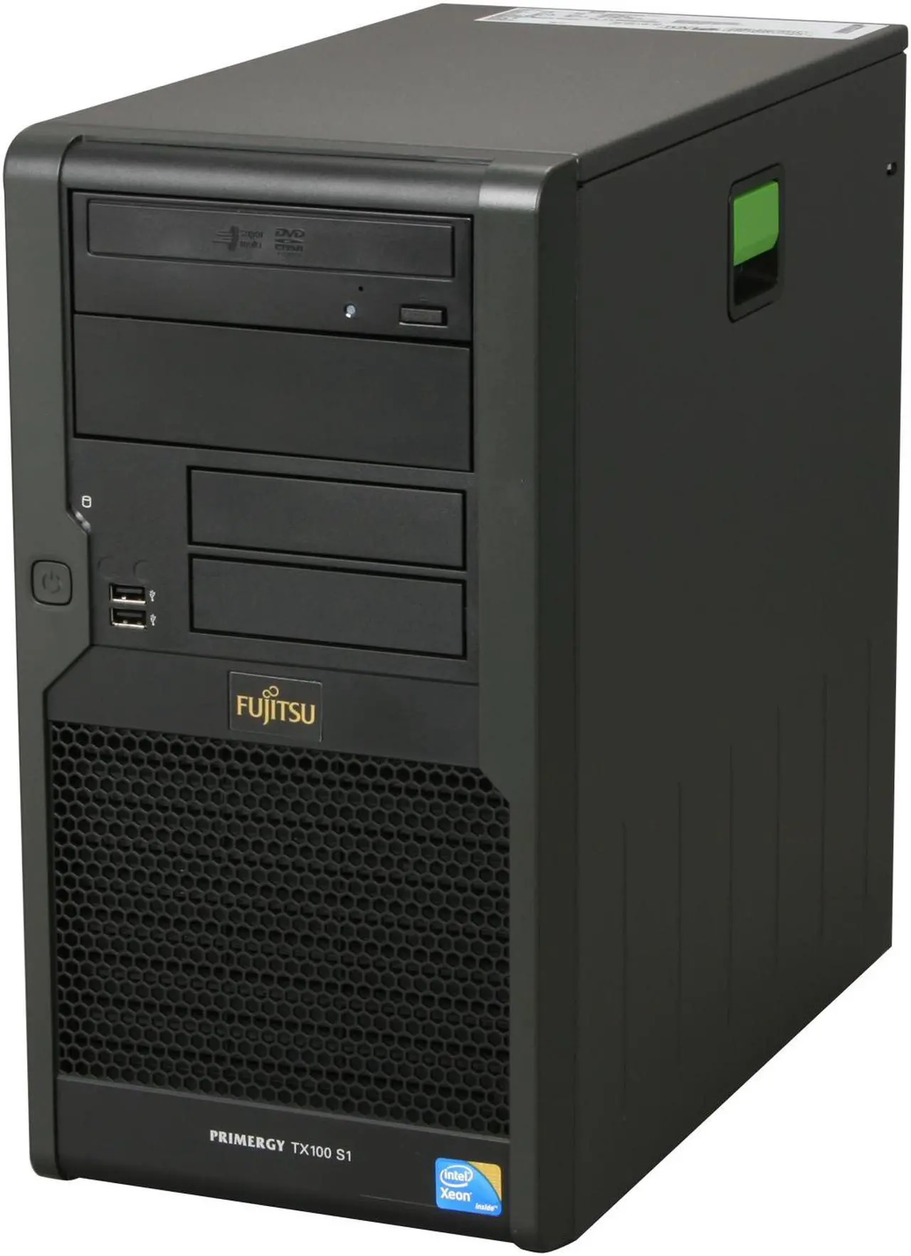 Fujitsu PRIMERGY TX100 S1 Intel Xeon X3220 2400MHz 4GB DDR2 2x500GB HDD ...