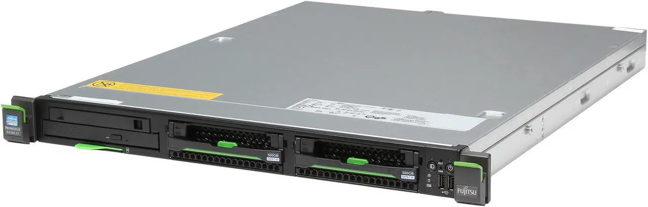 Fujitsu RX100 S7 Rack Server System Intel Core i3-2100 3.1GHz 2C/4T 4GB ...