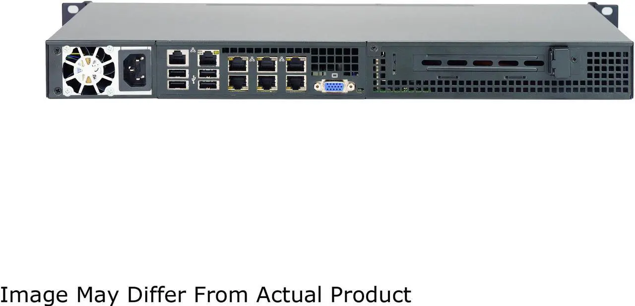 Supermicro SuperServer 5018A-TN7B 1U Rack Server - 1 x Intel Atom C2758 ...