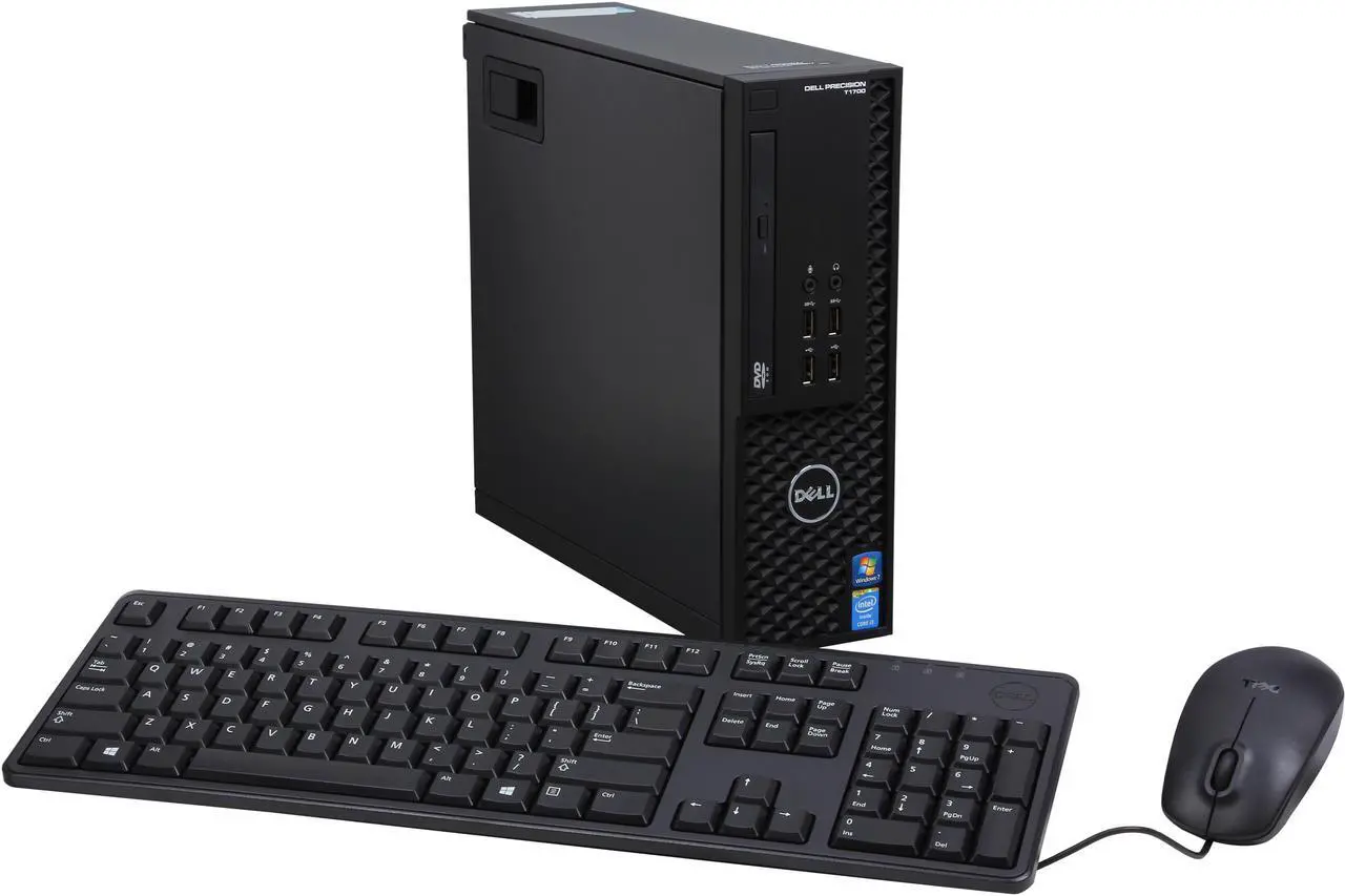DELL Small Form Factor Workstation Intel Core i3-4130 3.4GHz 4GB DDR3 ...