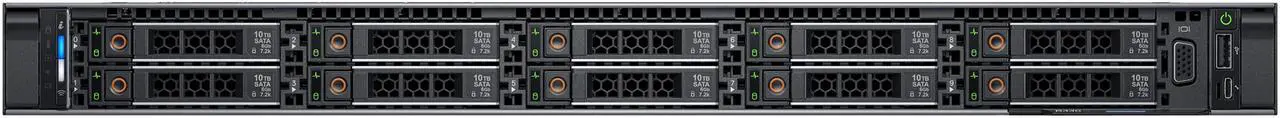 DELL PowerEdge R440 Rack Server System Intel Xeon Silver 4114 16GB DDR4 ...