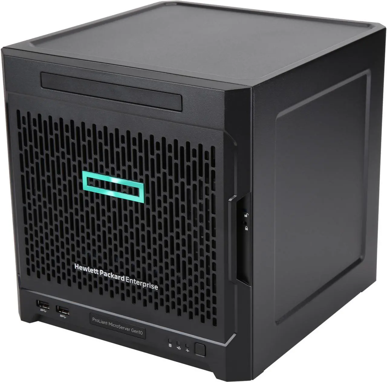 HPE ProLiant MicroServer Gen10 Ultra Micro Tower 4LFF NHP SATA 200W PS ...