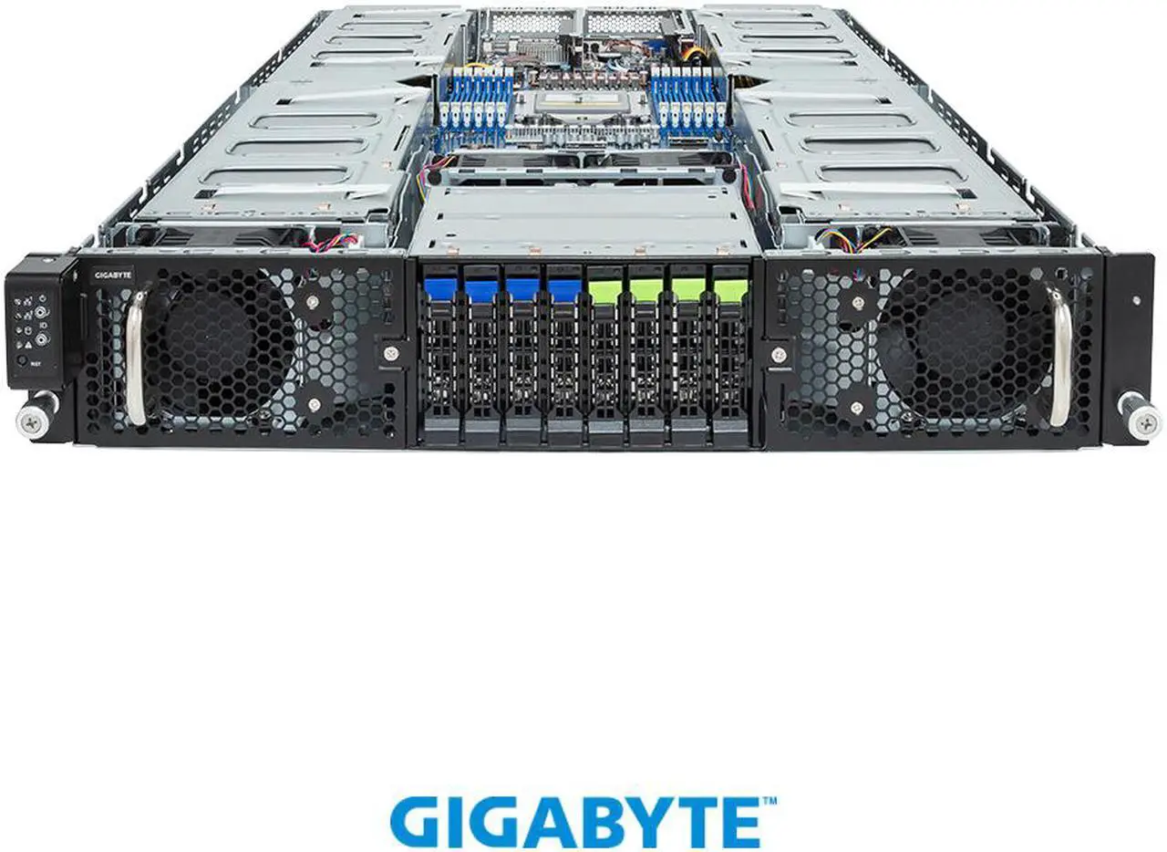 GIGABYTE G293-Z22 HPC/AI Server Barebone - AMD EPYC™ 9004 - 2U UP 8 x ...