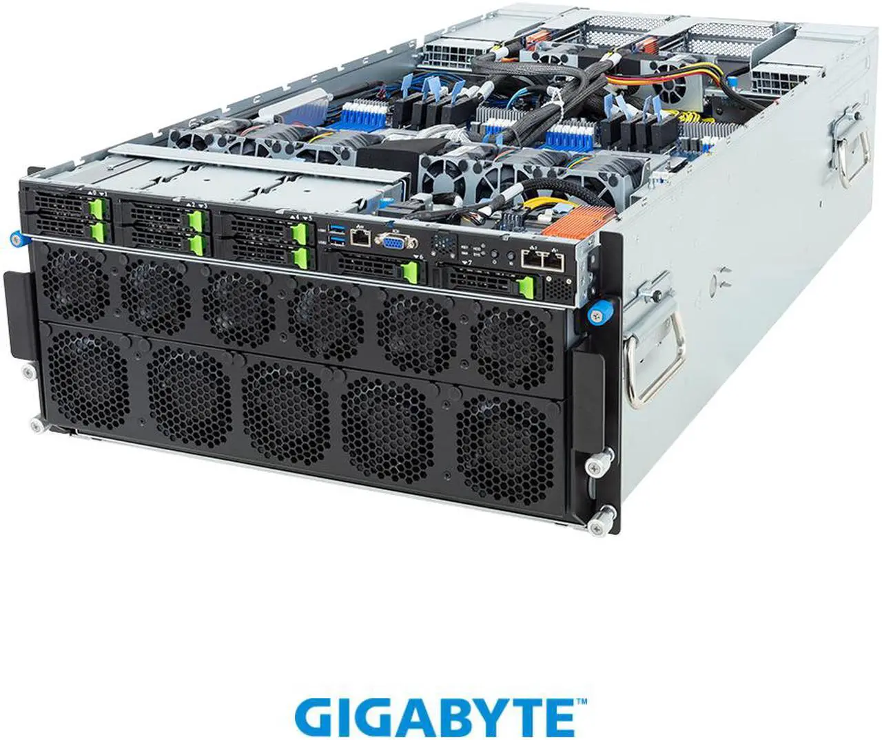 GIGABYTE G593-ZD2-H200 HPC/AI Server - AMD EPYC™ 9004 - 5U DP NVIDIA ...