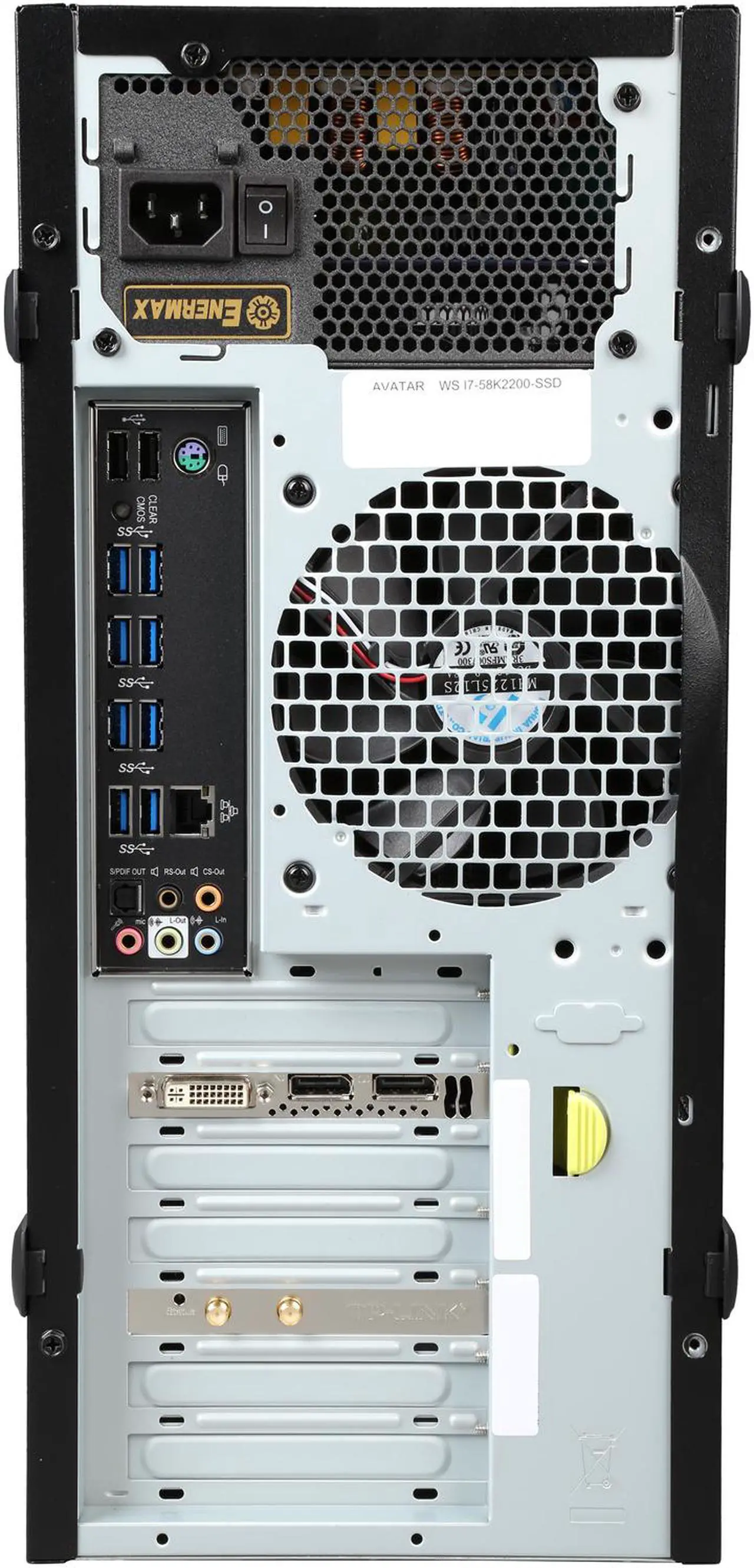 Avatar A-Workstation Mid-Tower ATX Server System Intel Core i7-5820K ...