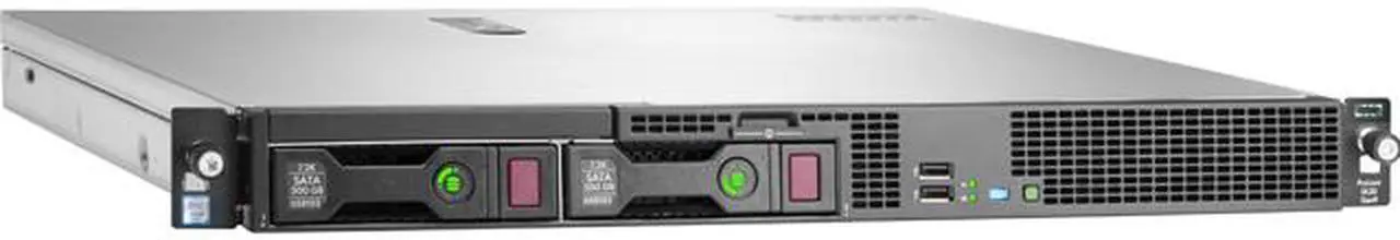HPE ProLiant DL20 Gen9 Rack 2LFF 290W PS Base Server Intel Xeon E3 v6 ...