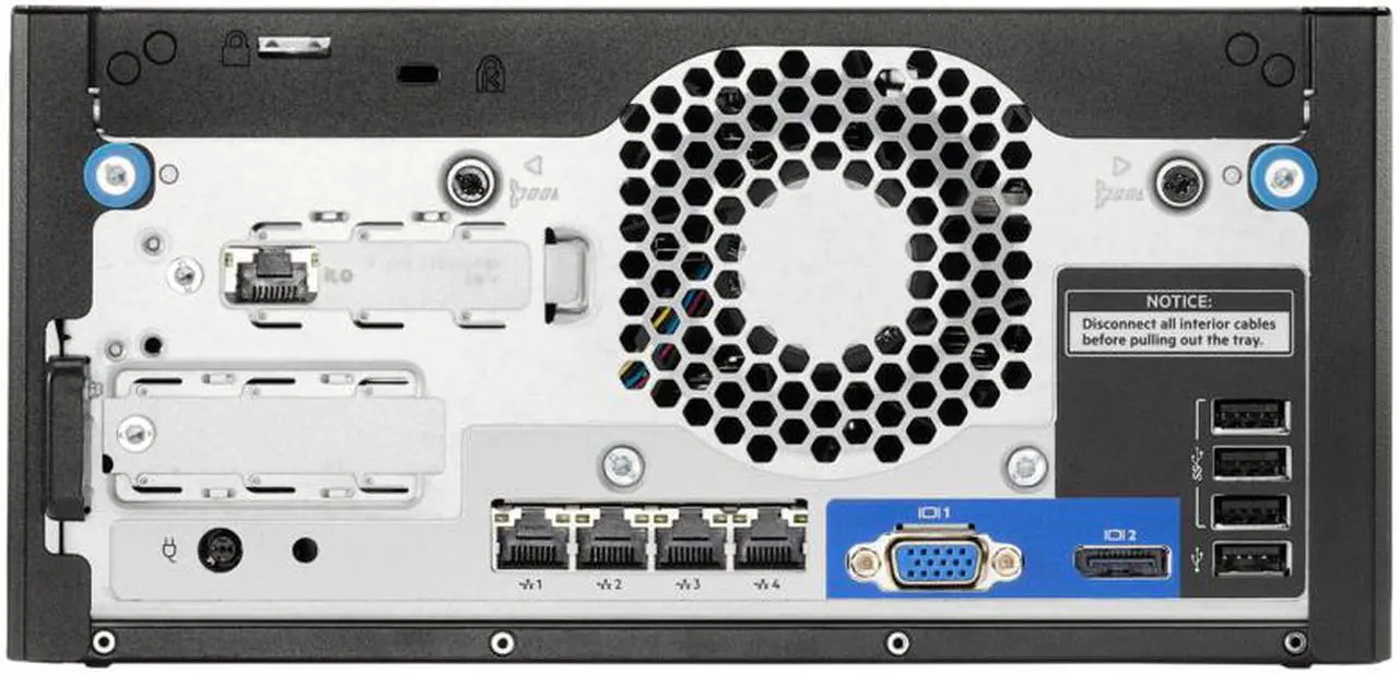HPE MicroServer G10+ V2 E-2314 - Intel Xeon E-2314 2.8 GHz - 1TB P54654 ...