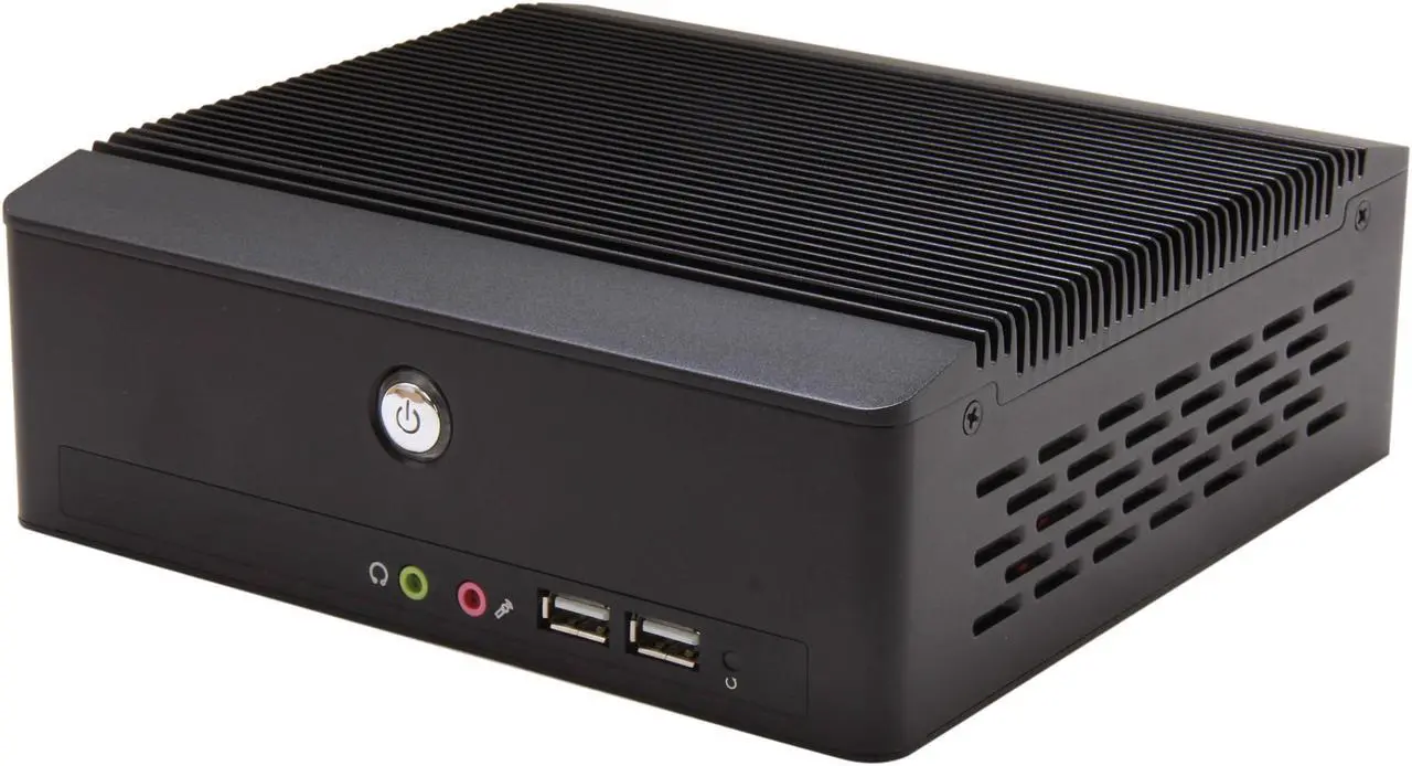 Habey BIS-6630 Intel Atom D2700 2.13GHz Dual NIC Fanless Compact PC - Newegg.com