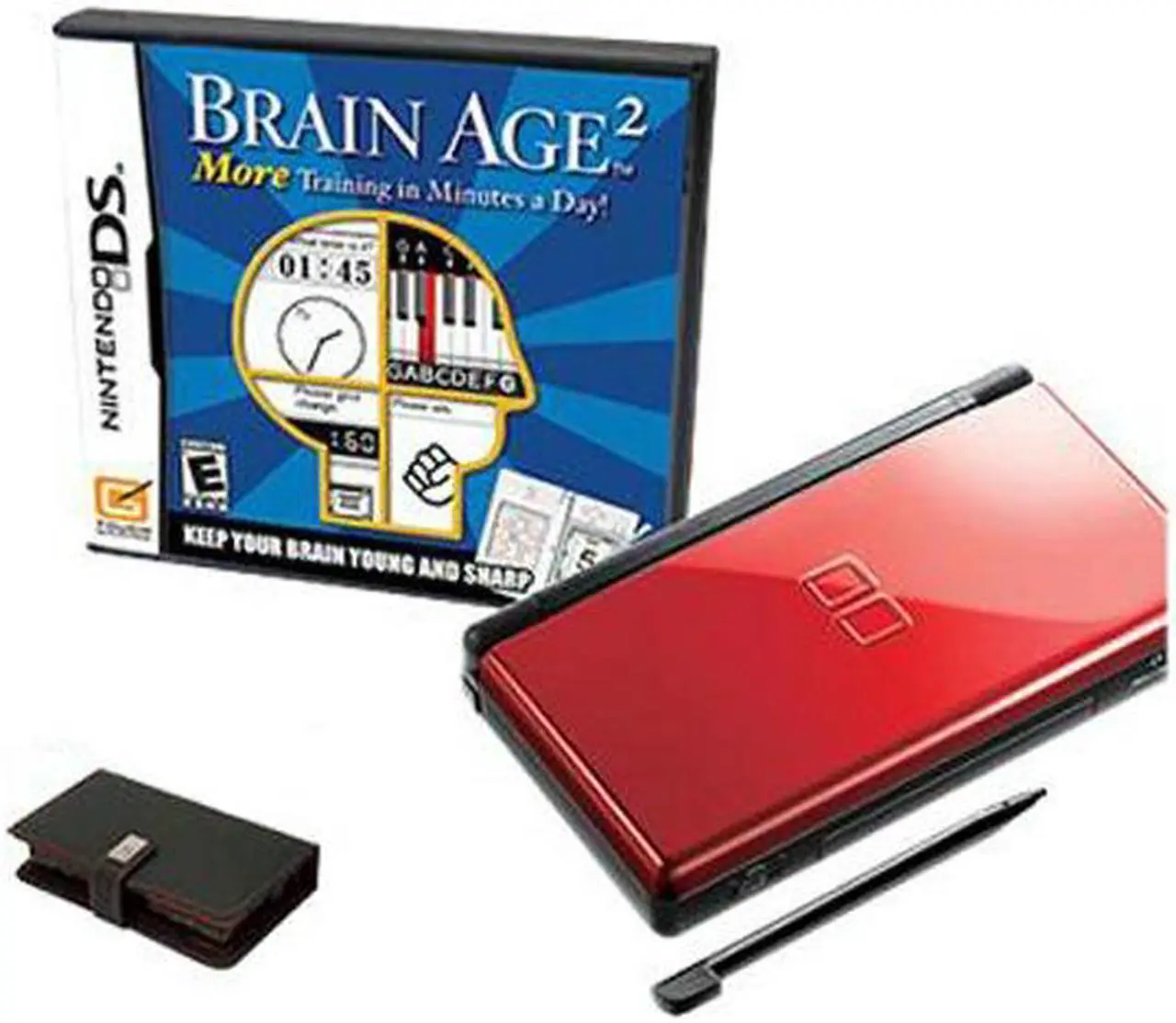 Nintendo DS Lite Brain Age 2 Bundle - Newegg.com