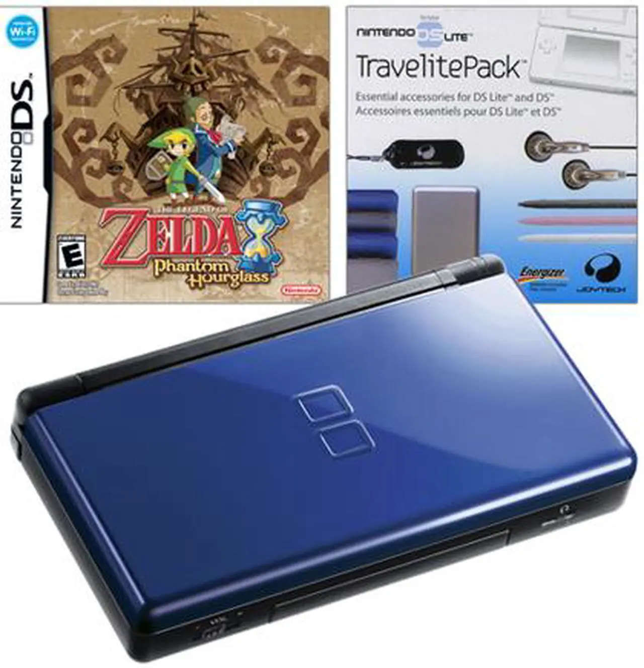 Nintendo DS Lite Cobalt Blue Zelda Bundle Cobalt Blue - Newegg.com