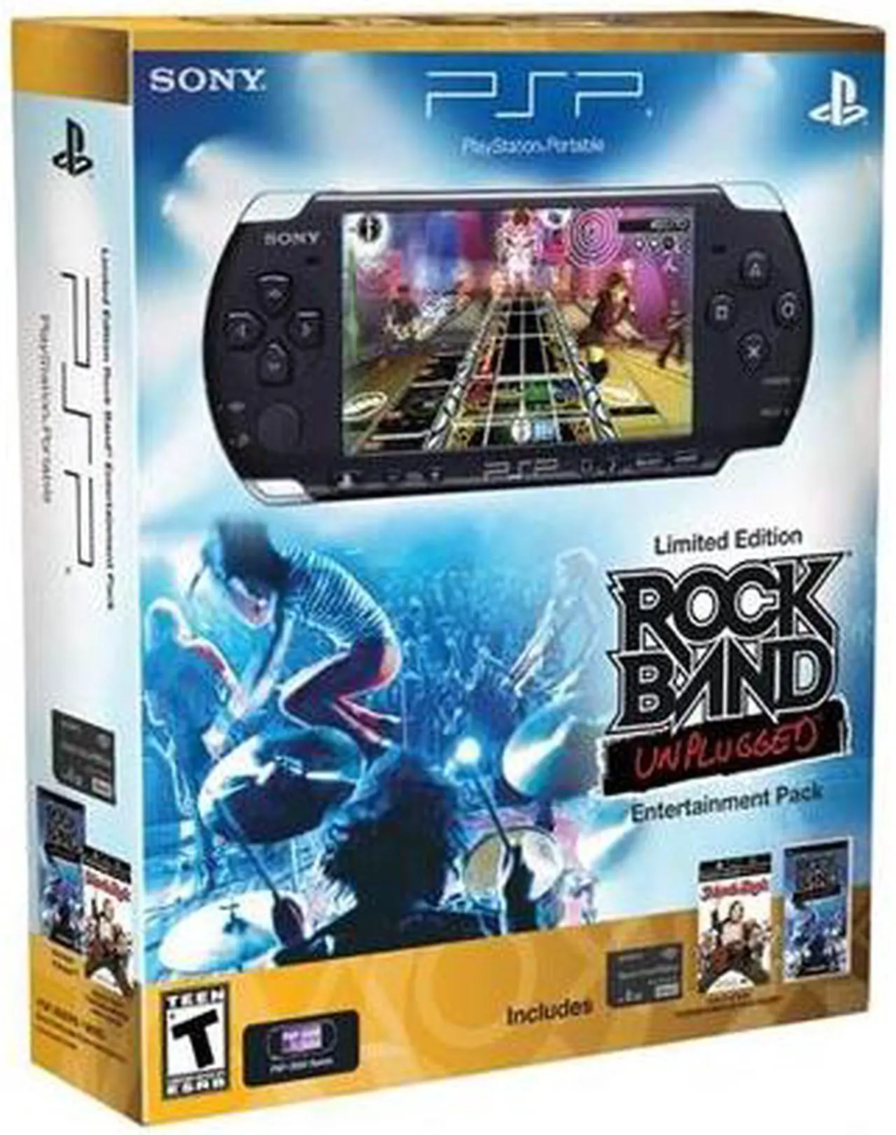 SONY PSP Limited Edition Rock Band Bundle Piano Black - Newegg.com