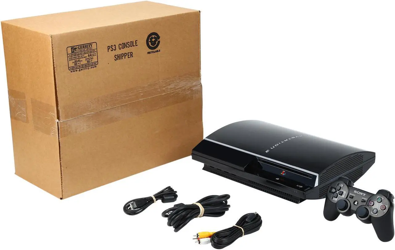 Open Box: Sony Playstation 3 (CECHE01) 80 GB Game Console Backward ...