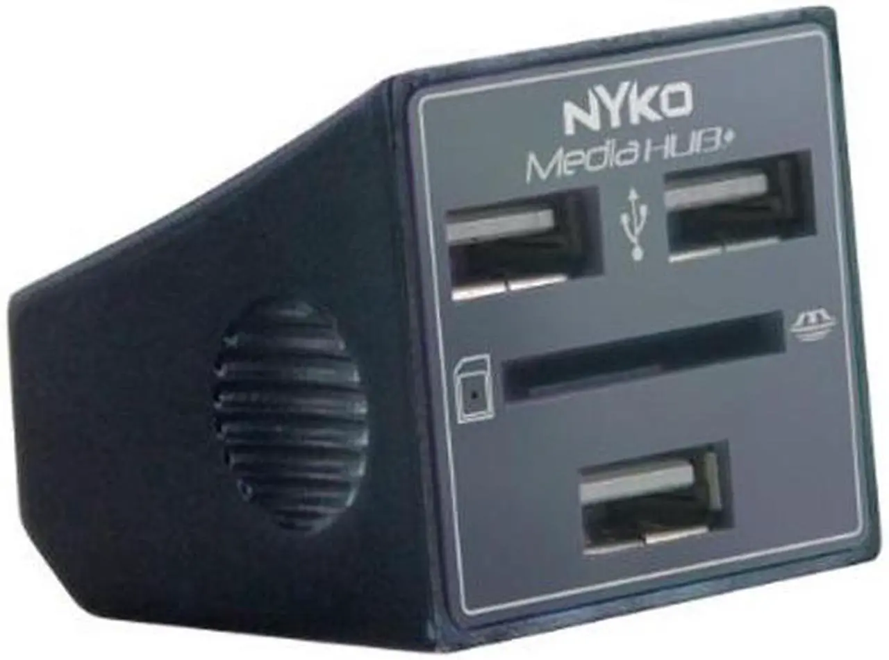 NYKO Media Hub+ 3 USB Hub and Card Reader for PS3 - Newegg.com