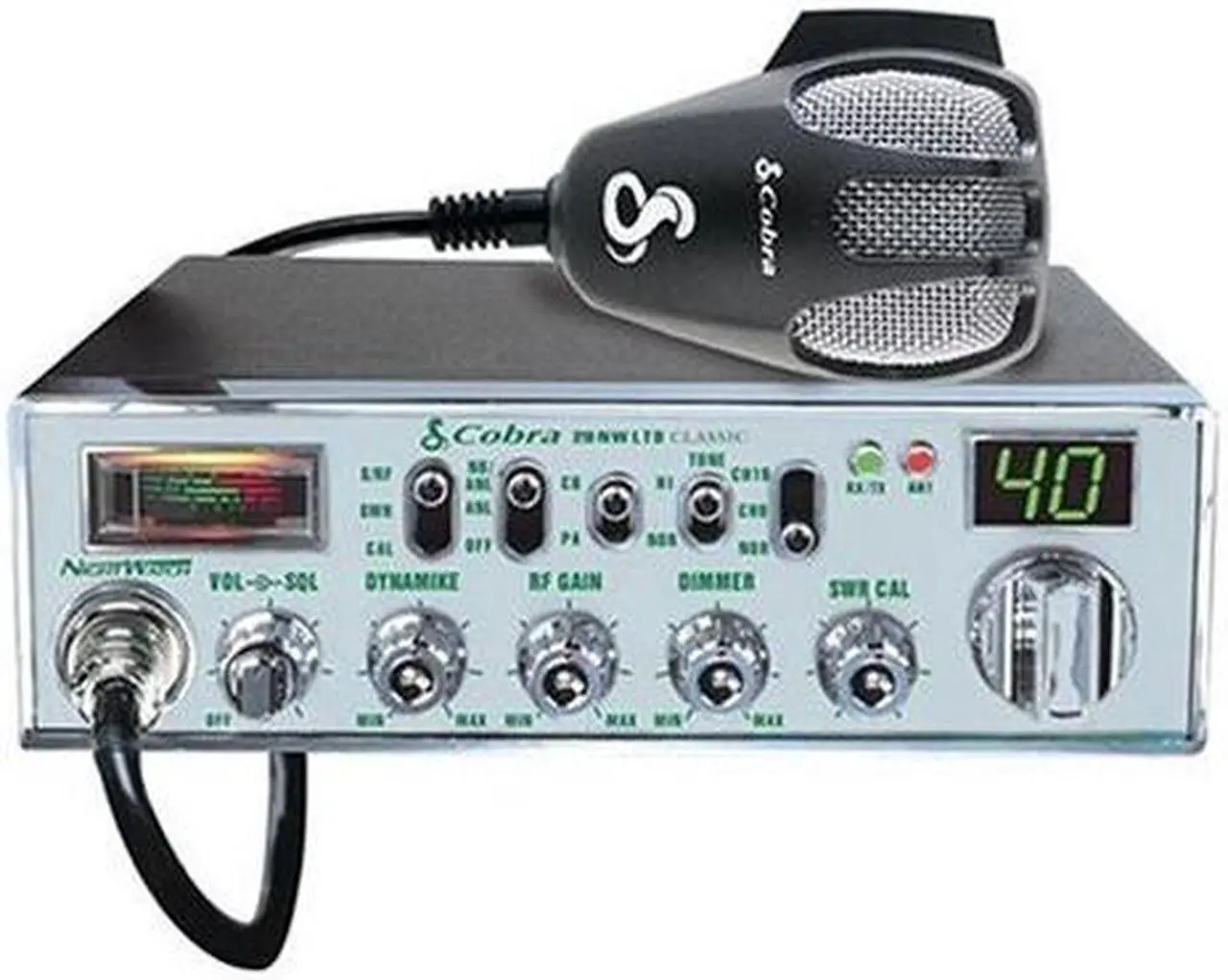 Cobra 29 NW Classic CB Radio with Nightwatch Illuminated Front Panel ...