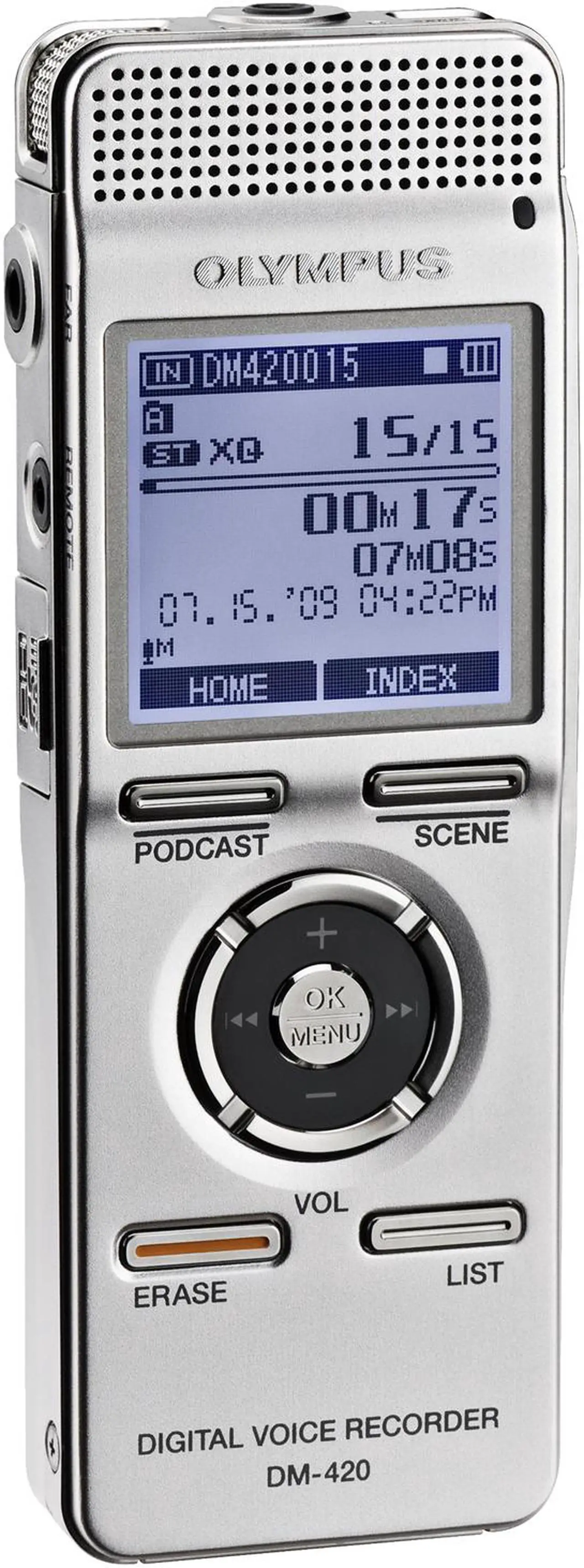 OLYMPUS DM-420 Digital Voice Recorder - Newegg.com
