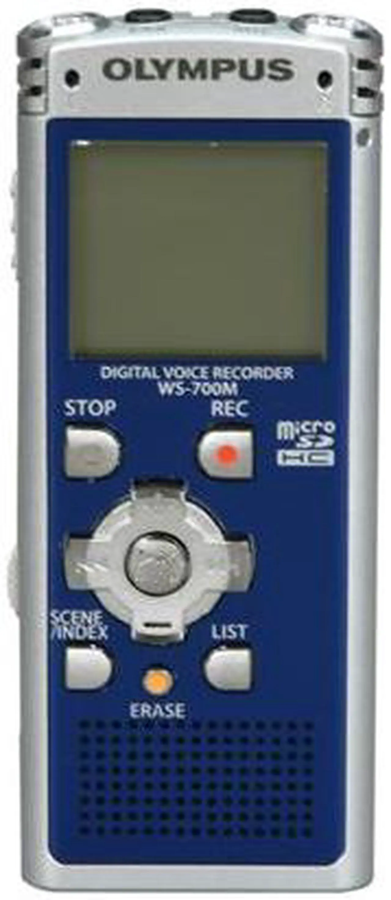 OLYMPUS WS-700M Digital Voice Recorder (Blue) - Newegg.com