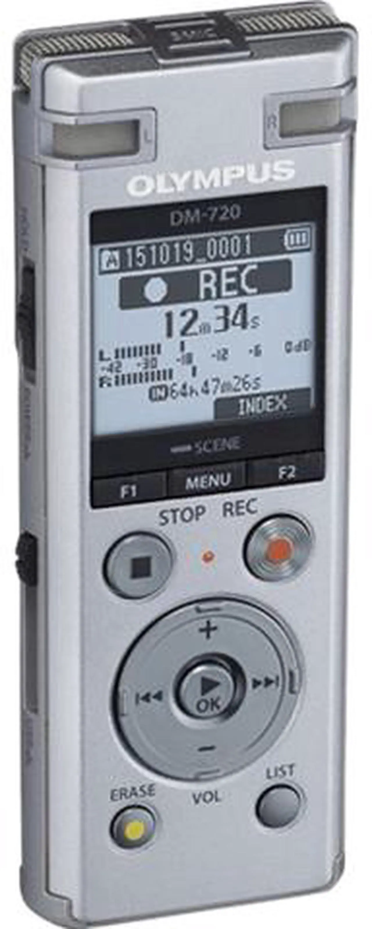 Olympus DM-720 4GB Digital Voice Recorder - Newegg.com