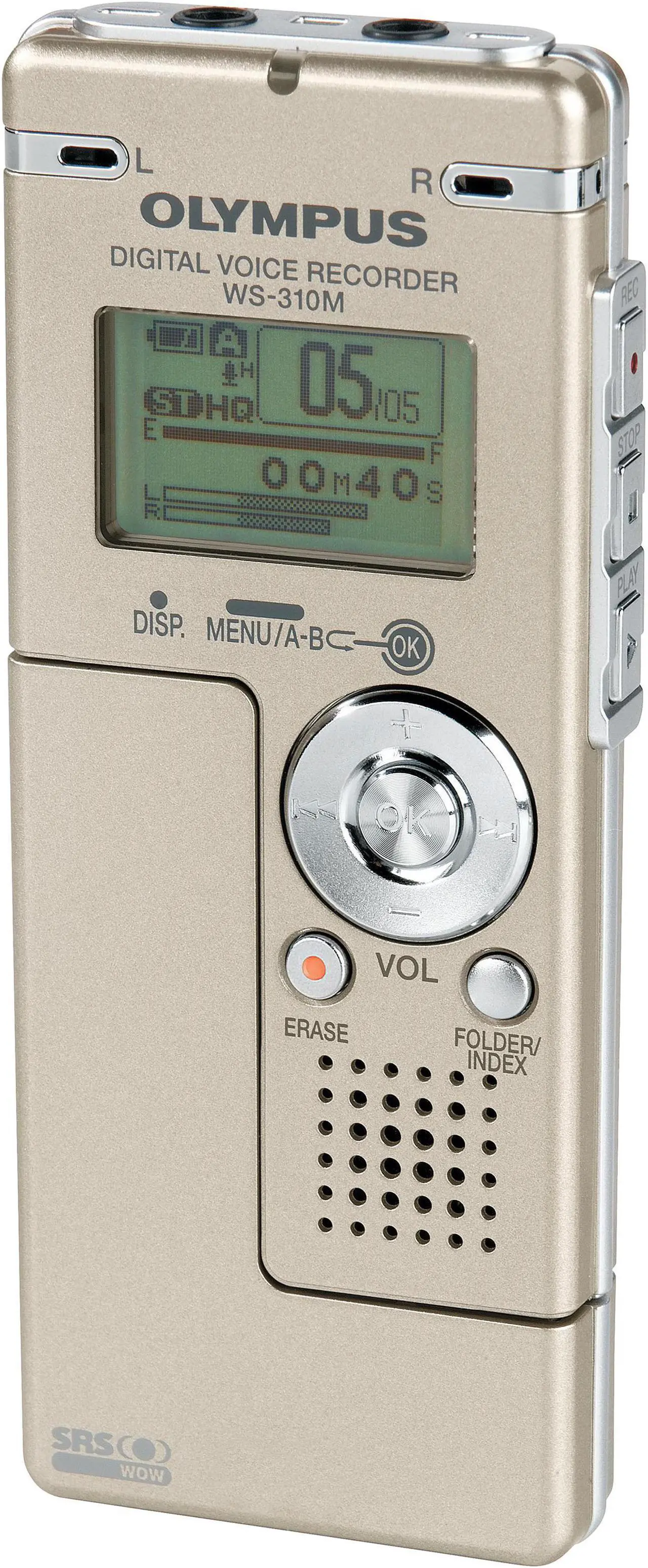 OLYMPUS WS-310M Digital Voice Recorder with Music Player - Newegg.com