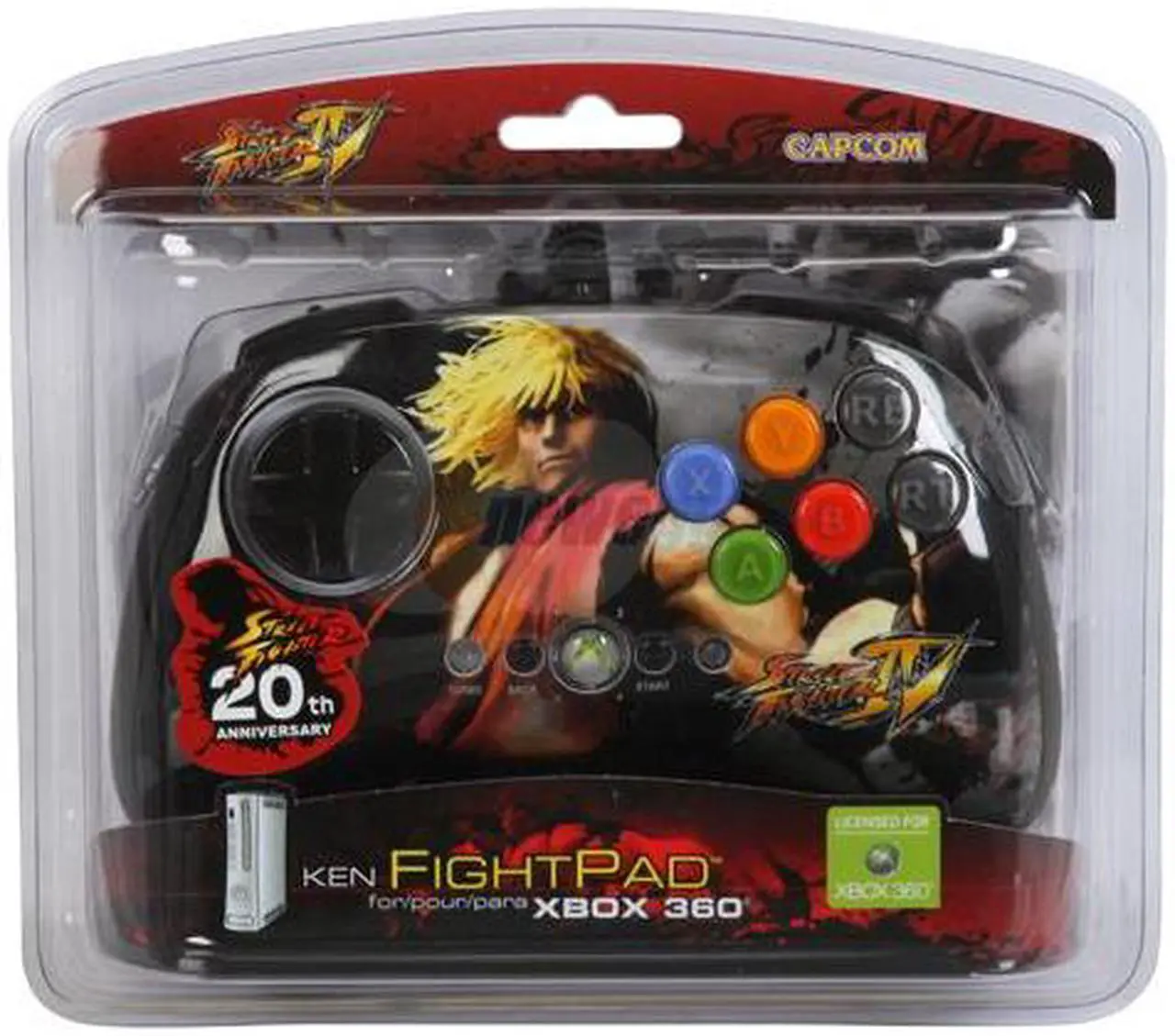 MADCATZ Official Street Fighter IV FightPad for Xbox 360 - Ken - Newegg.com