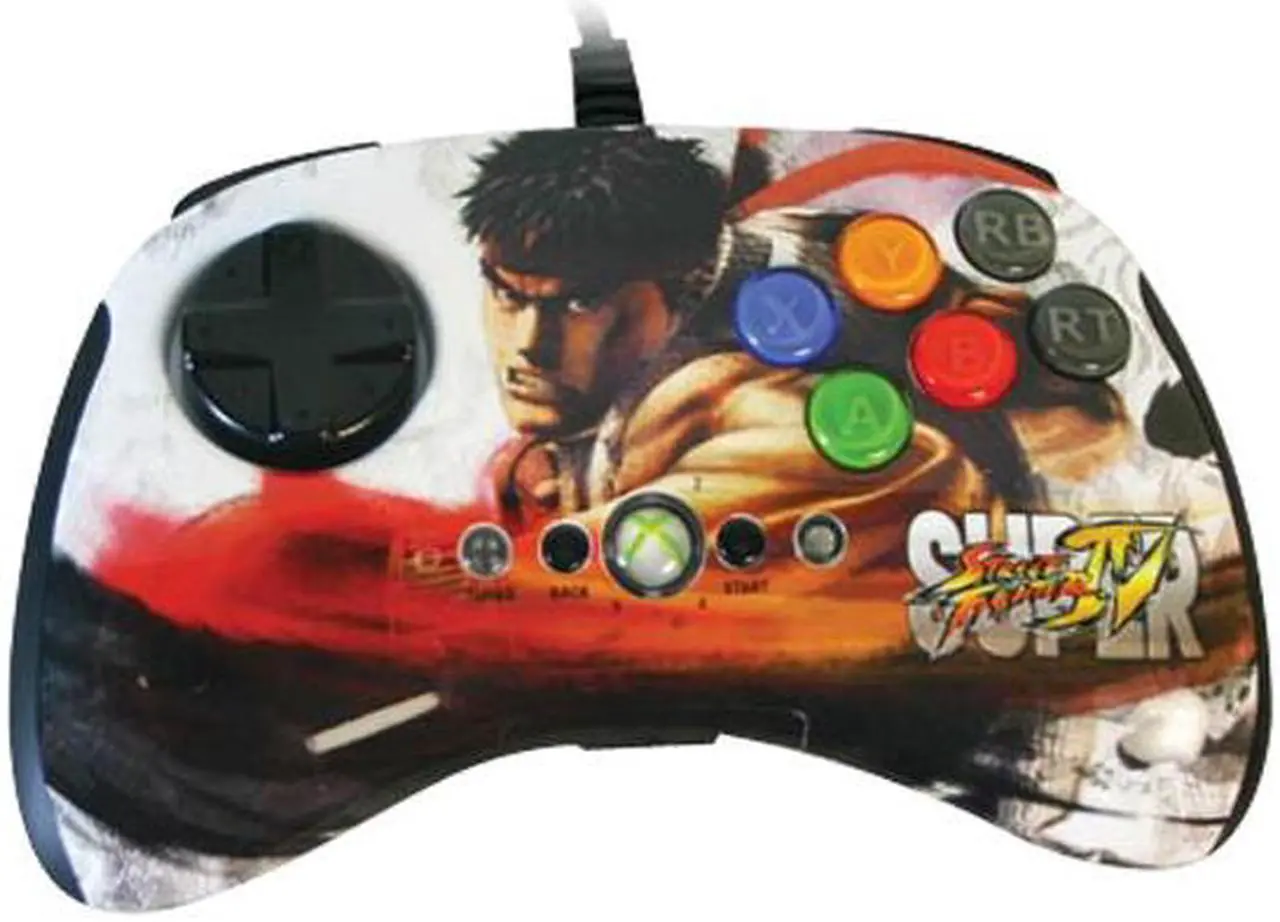 Mad Catz Super Street Fighter IV Round 2 FightPad Xbox 360 - Ryu ...
