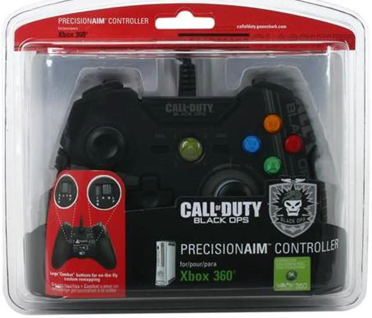 Mad Catz Xbox 360 Call of Duty: Black OPS PrecisionAIM Controller ...