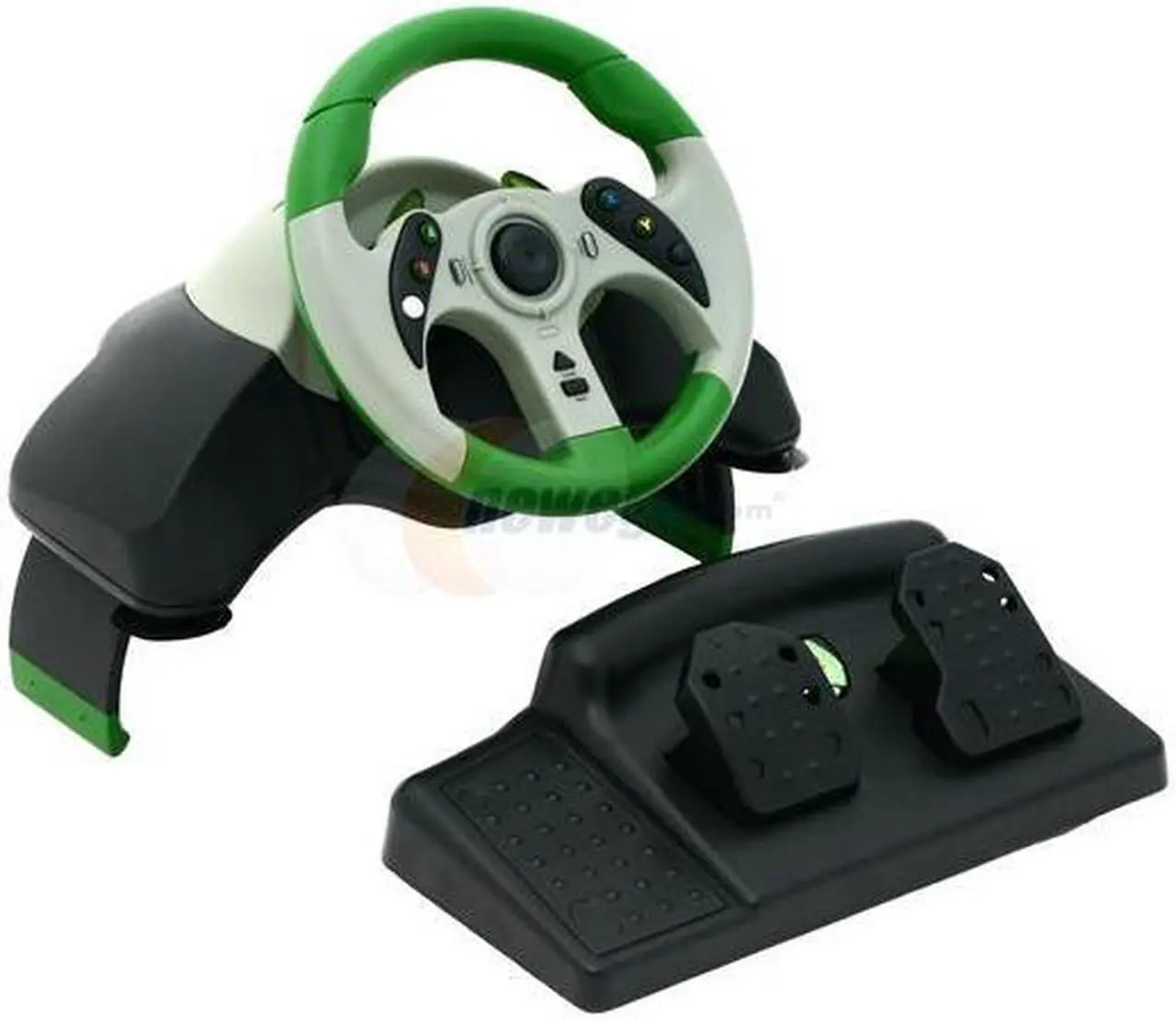 Mad Catz MC2 MicroCON Racing Wheel and Pedals for Xbox - Newegg.com