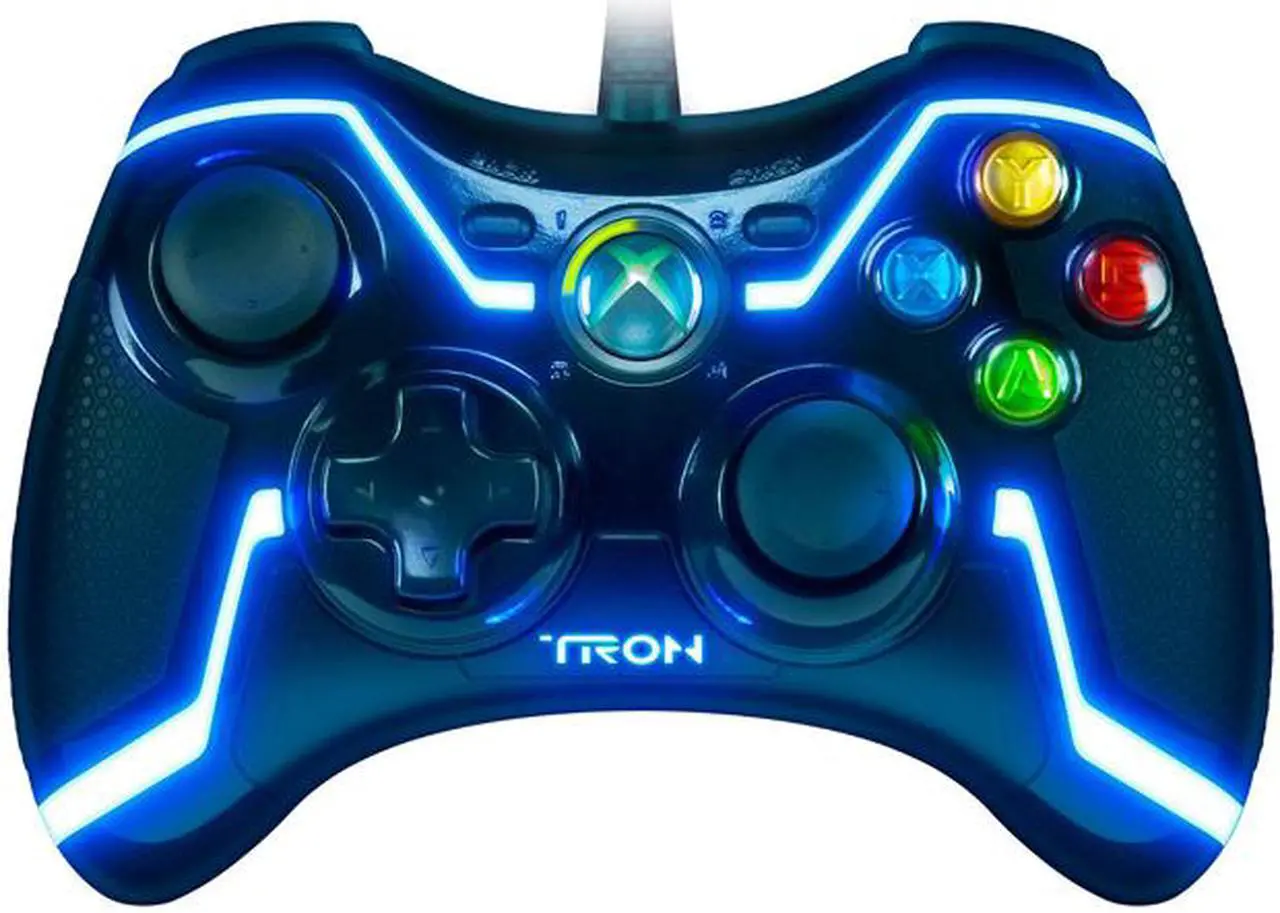 PDP XBOX 360 Wired - Tron - Collectors Edition Controller (Siren ...