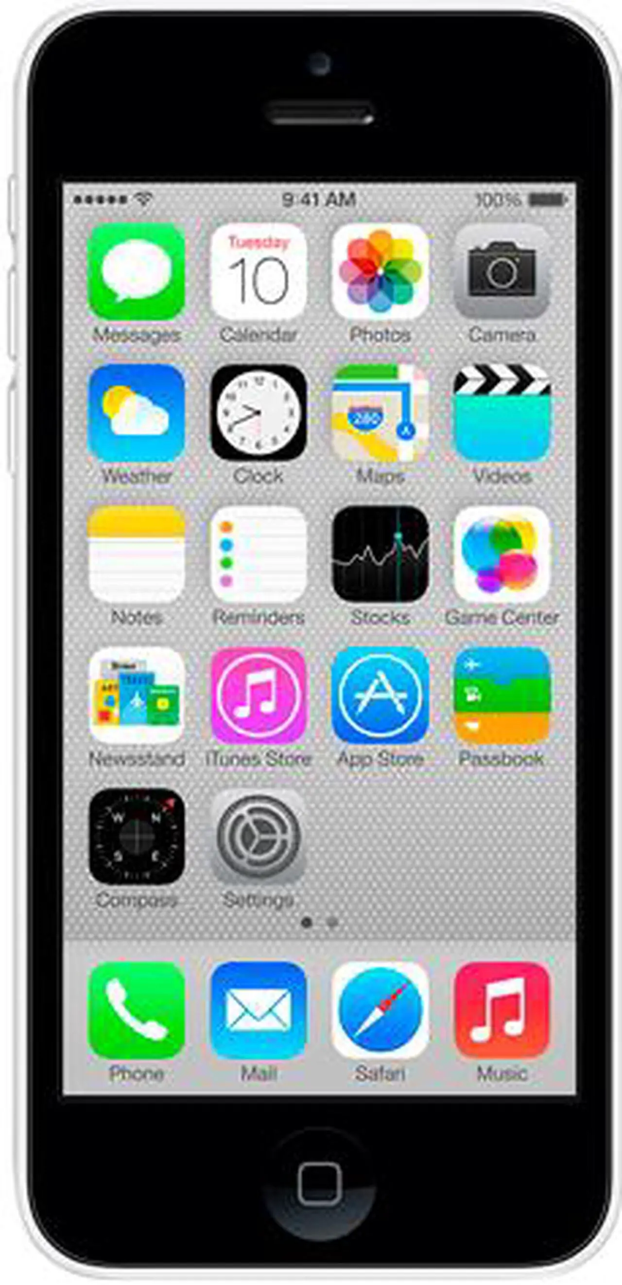 Apple iPhone 5C 32GB MF129LL/A 4G LTE Unlocked GSM Cell Phone 4.0 ...
