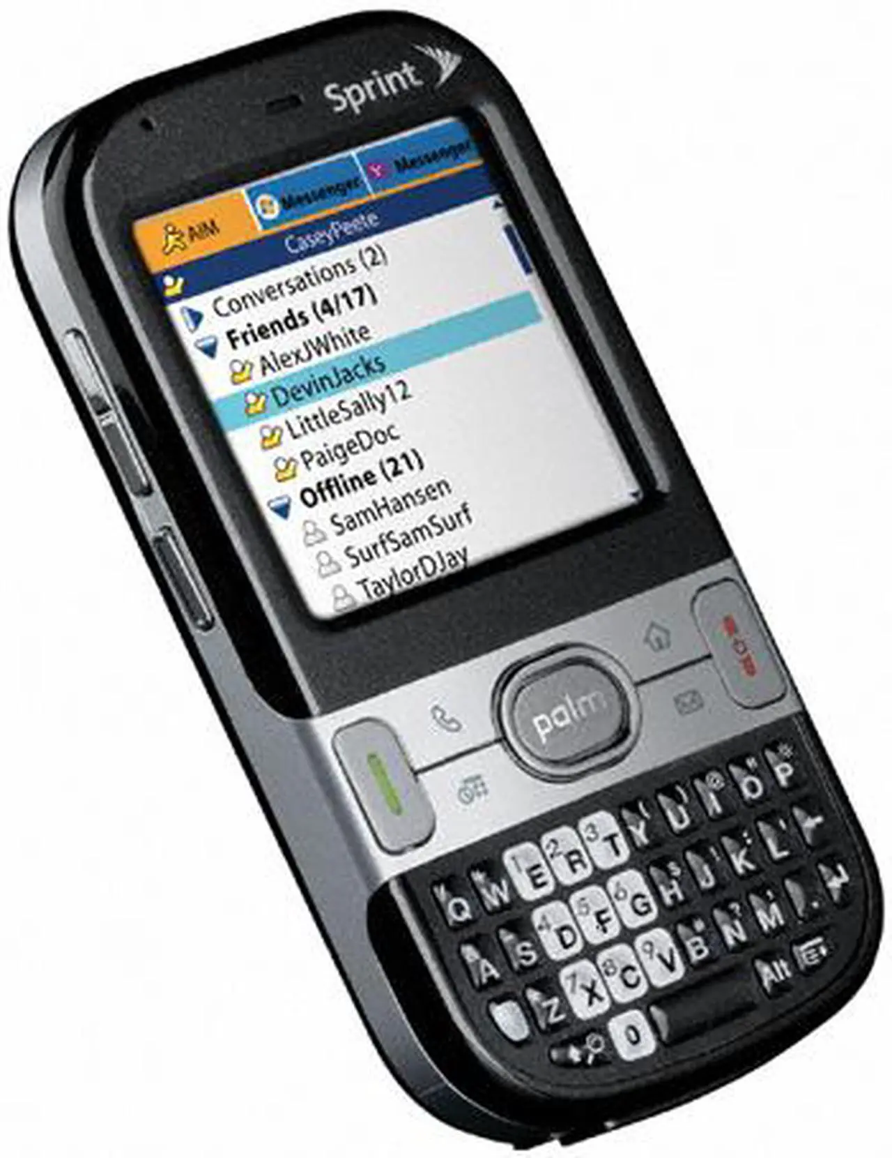 Palm Centro Black Unlocked GSM Smart Phone w/ Palm OS / 2.25" Screen ...